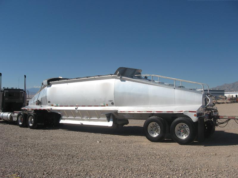 BEALL "SILVER BULLET" BABDS-24-1 24 CY T/A ALUMINUM BOTTOM DUMP TRAILER ...