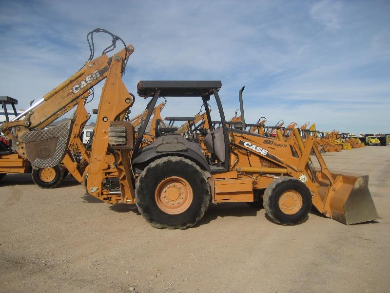 CASE 590 SUPER M 4 X 4 LOADER BACKHOE, s/n JJG0288414: