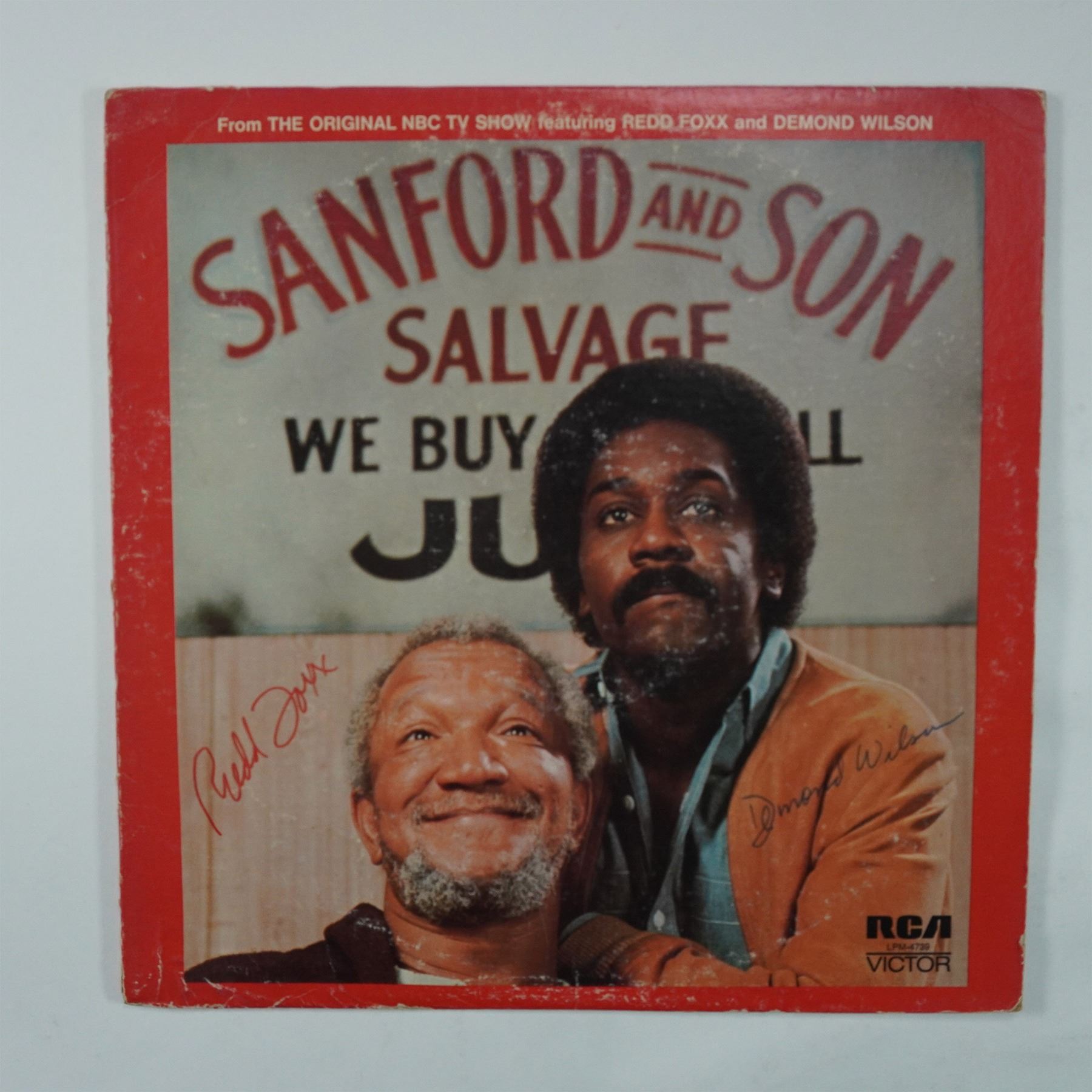 Sanford and Son Signed Vinyl Record