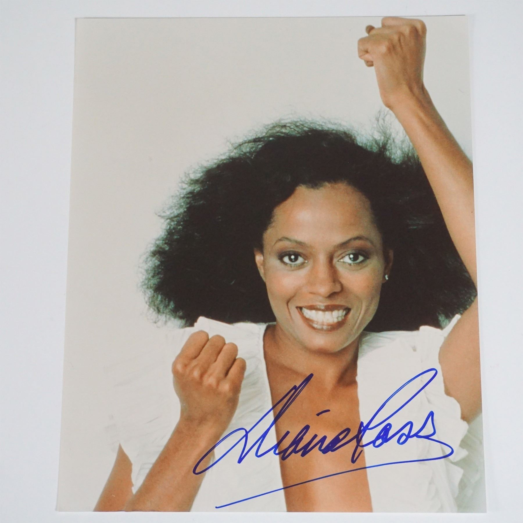 Diana Ross Autographed Photograph with Certificate of Authenticity