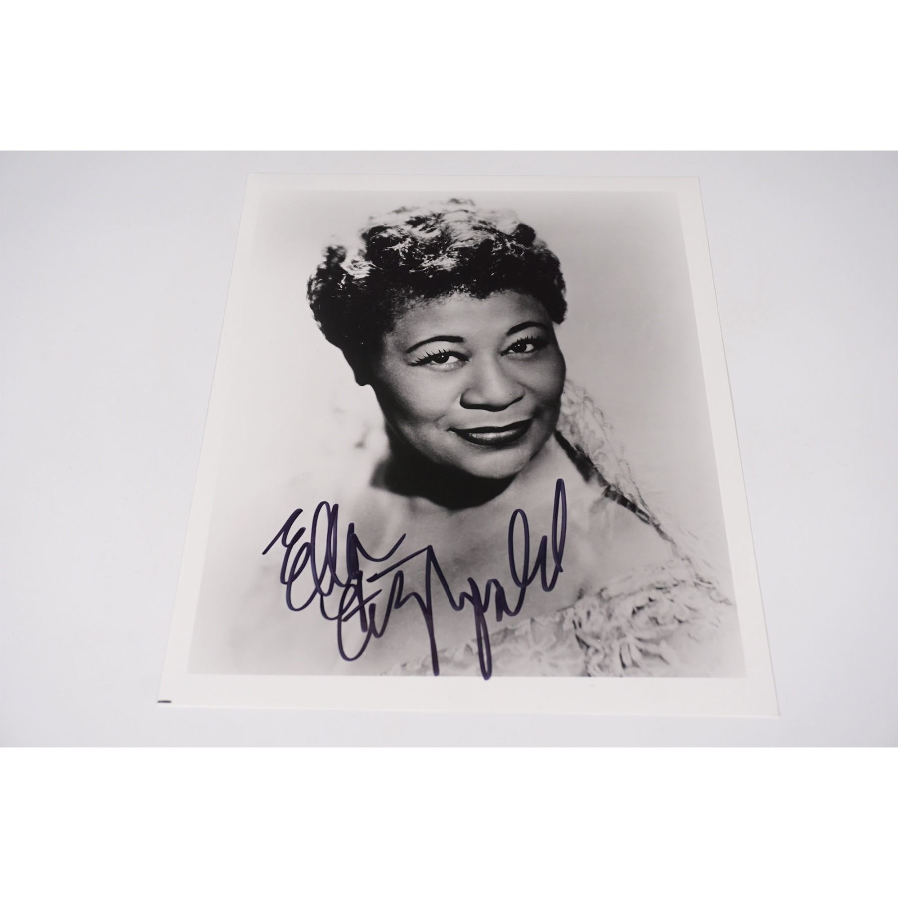 Ella Fitzgerald Signed Photograph