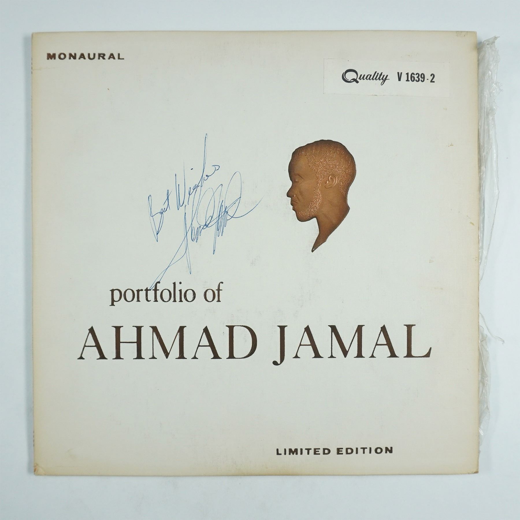 Quality Records, Vinyl Record, Portfolio of Ahmad Jamal