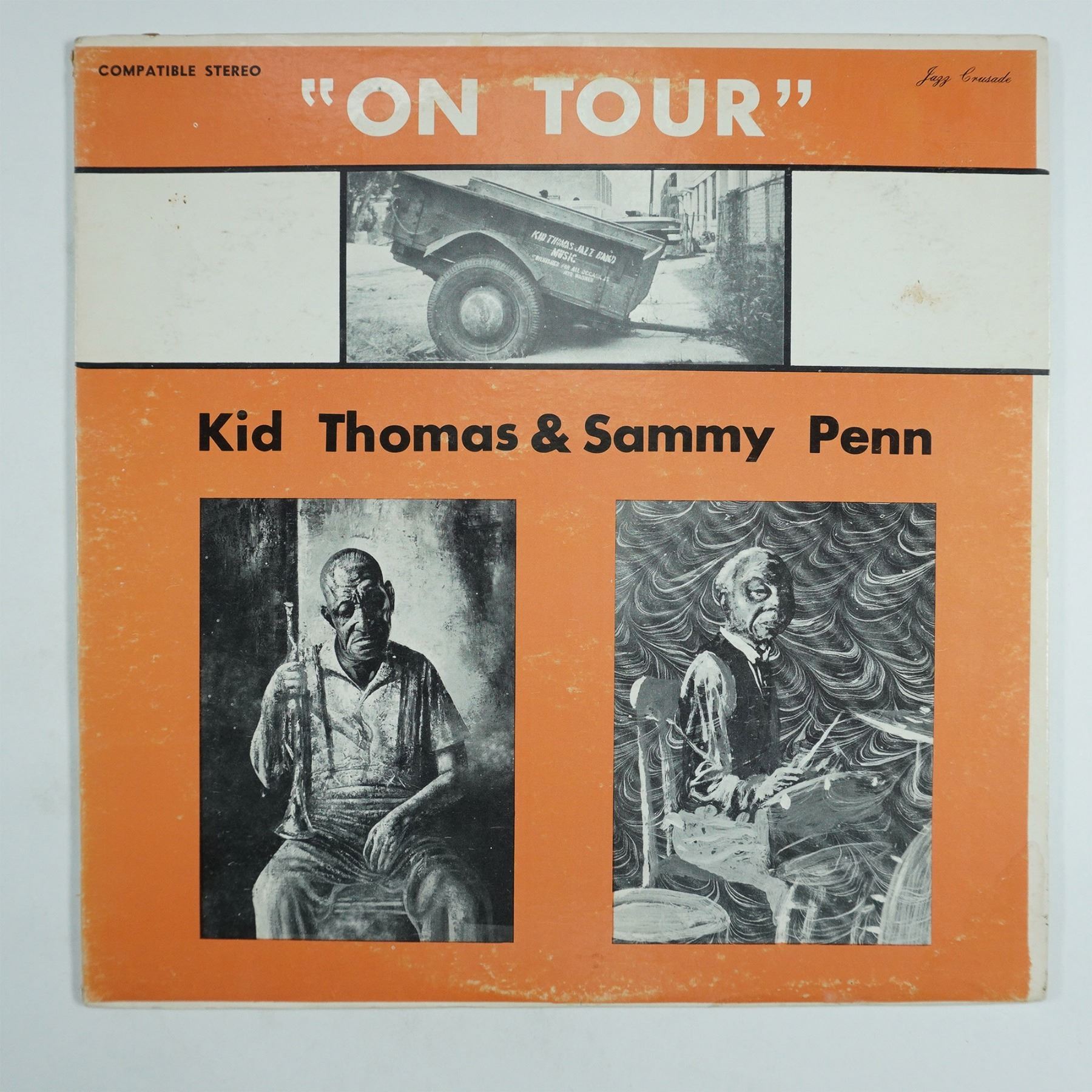 Signed Kid Thomas & Sammy Penn On Tour Vinyl Record