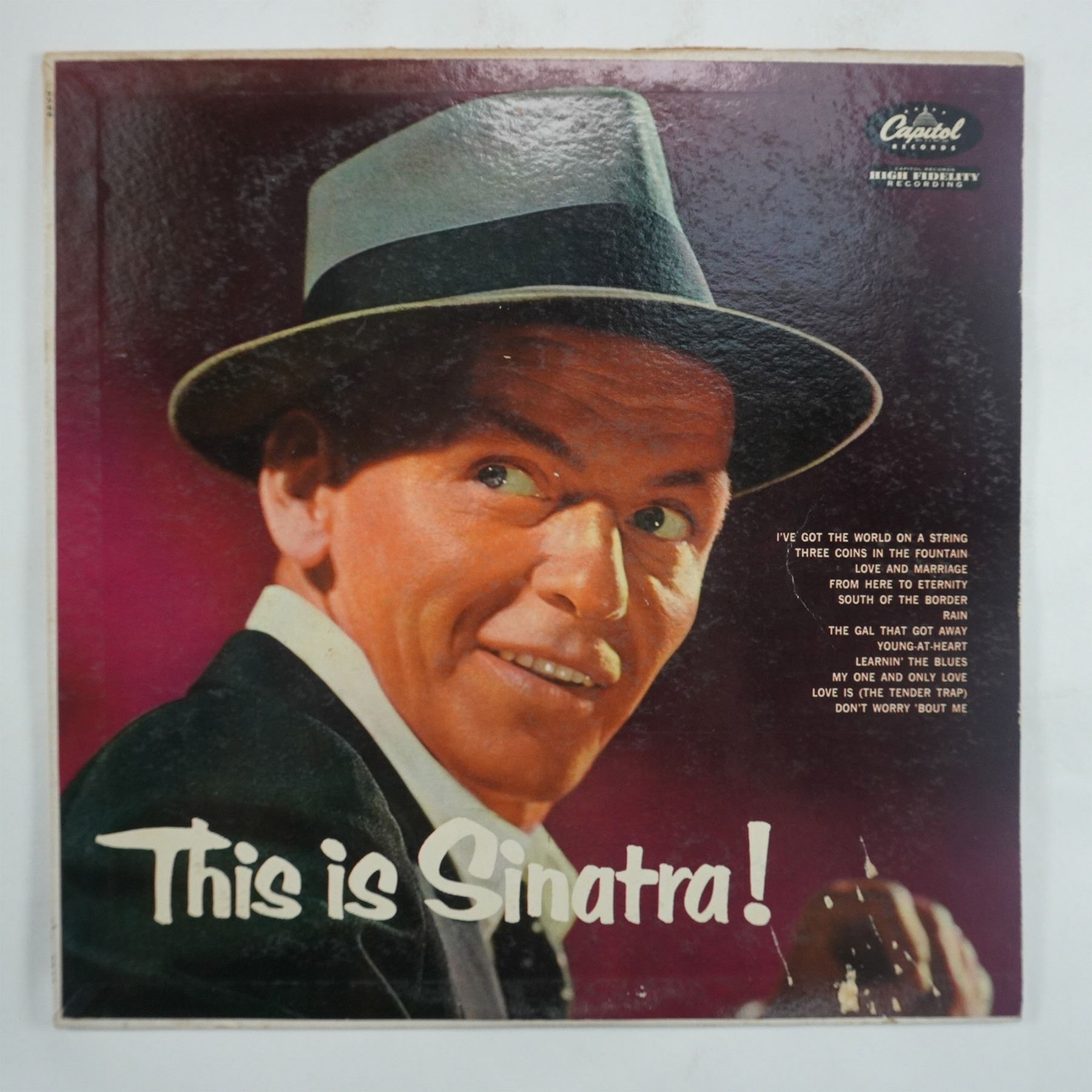 Capitol Records, Vinyl Record, Frank Sinatra This Is Sinatra