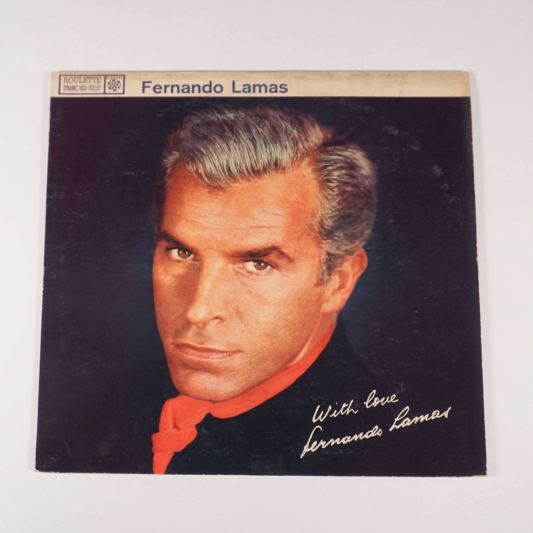 Fernando Lamas With Love Vocal Jazz Vinyl LP