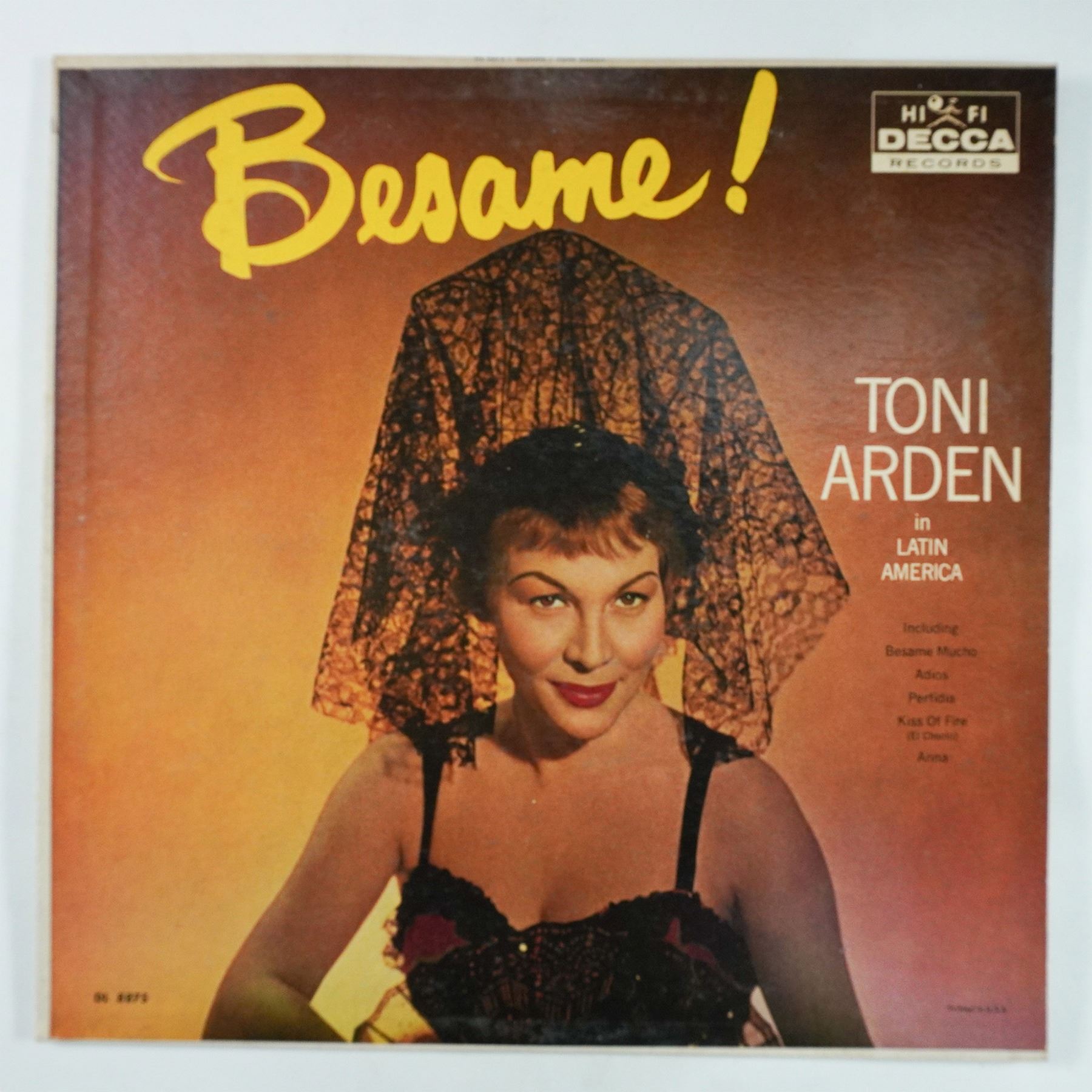 Besame by Toni Arden, Decca Records Vinyl LP