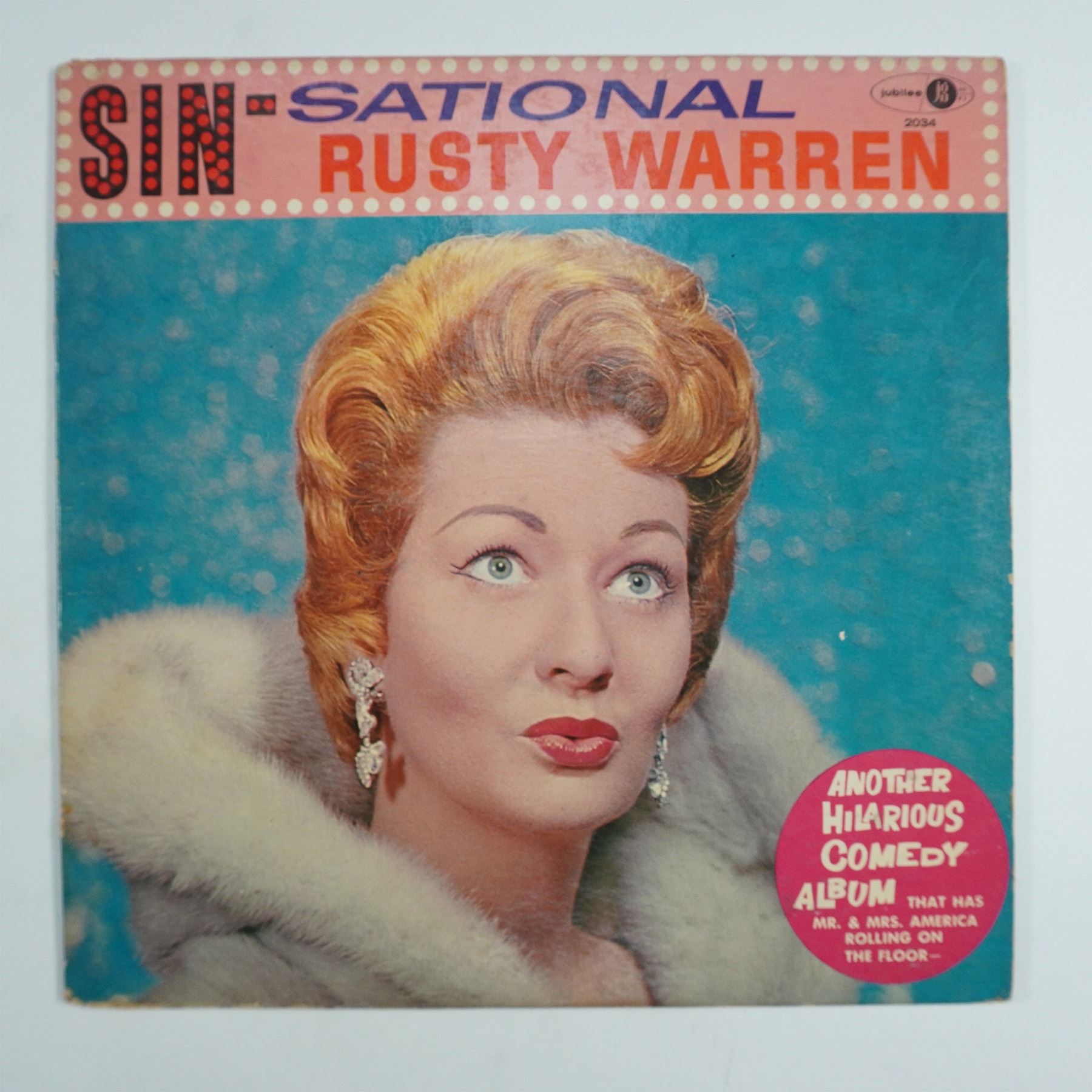 Jubilee Records, Vinyl Record, Rusty Warren Sinsational