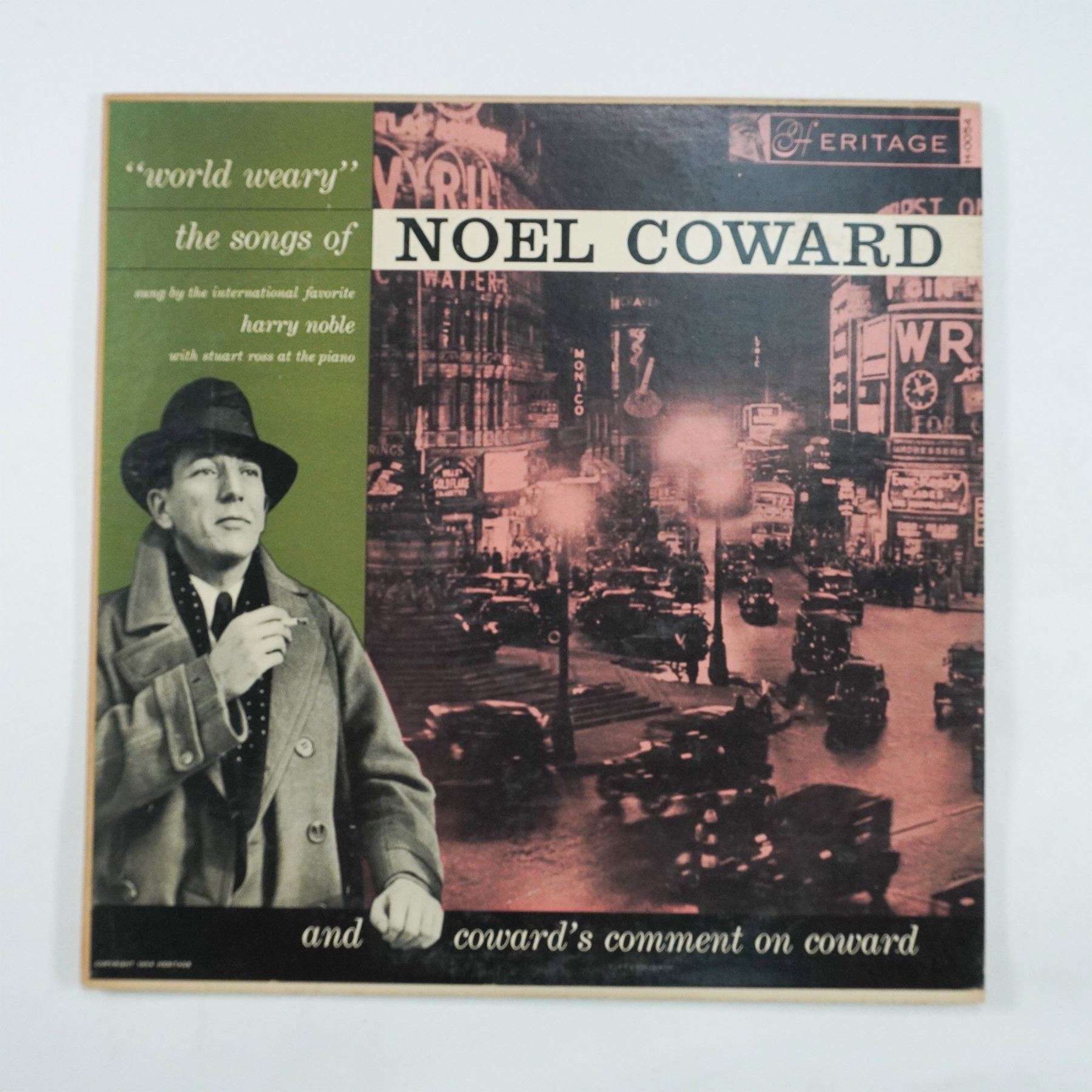 Noel Coward World Weary LP, Heritage H-0054