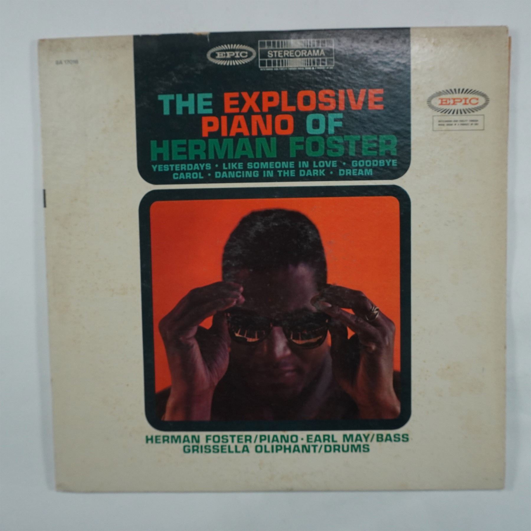 The Herman Foster Trio, The Explosive Piano of Herman Foster Vinyl Record