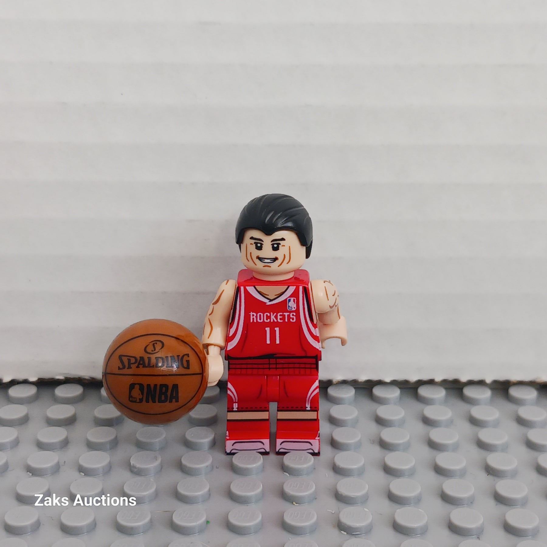 NBA Basketball Rockets Yao #11 Minifigure