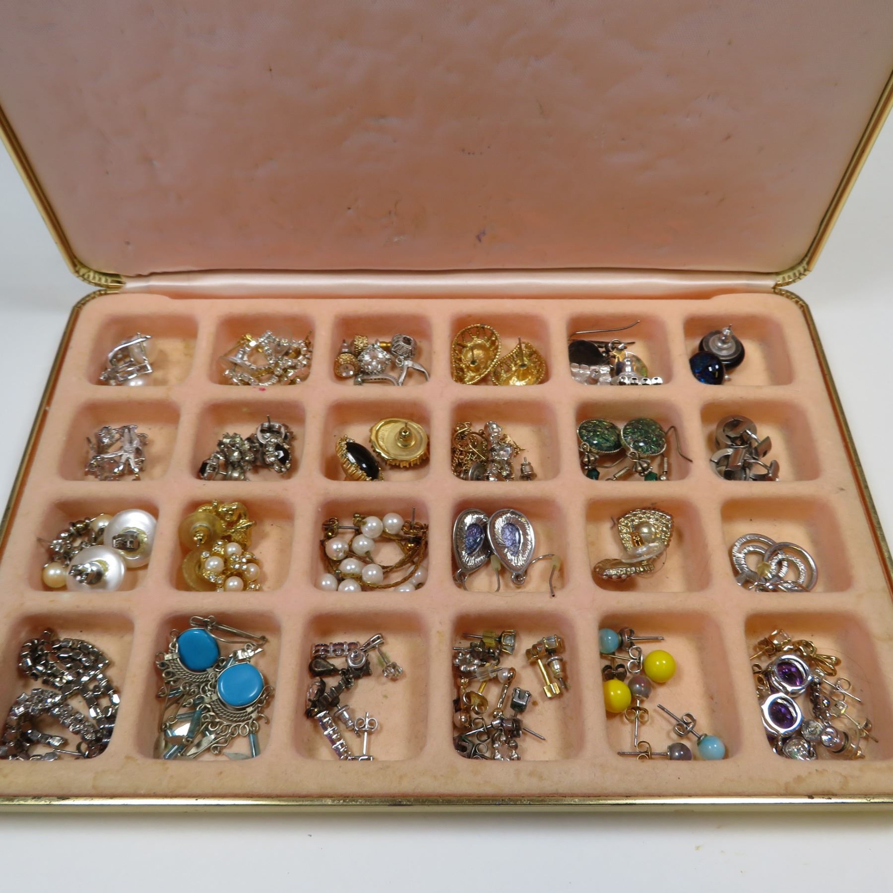 Vintage earring collection (see description and photos for details)