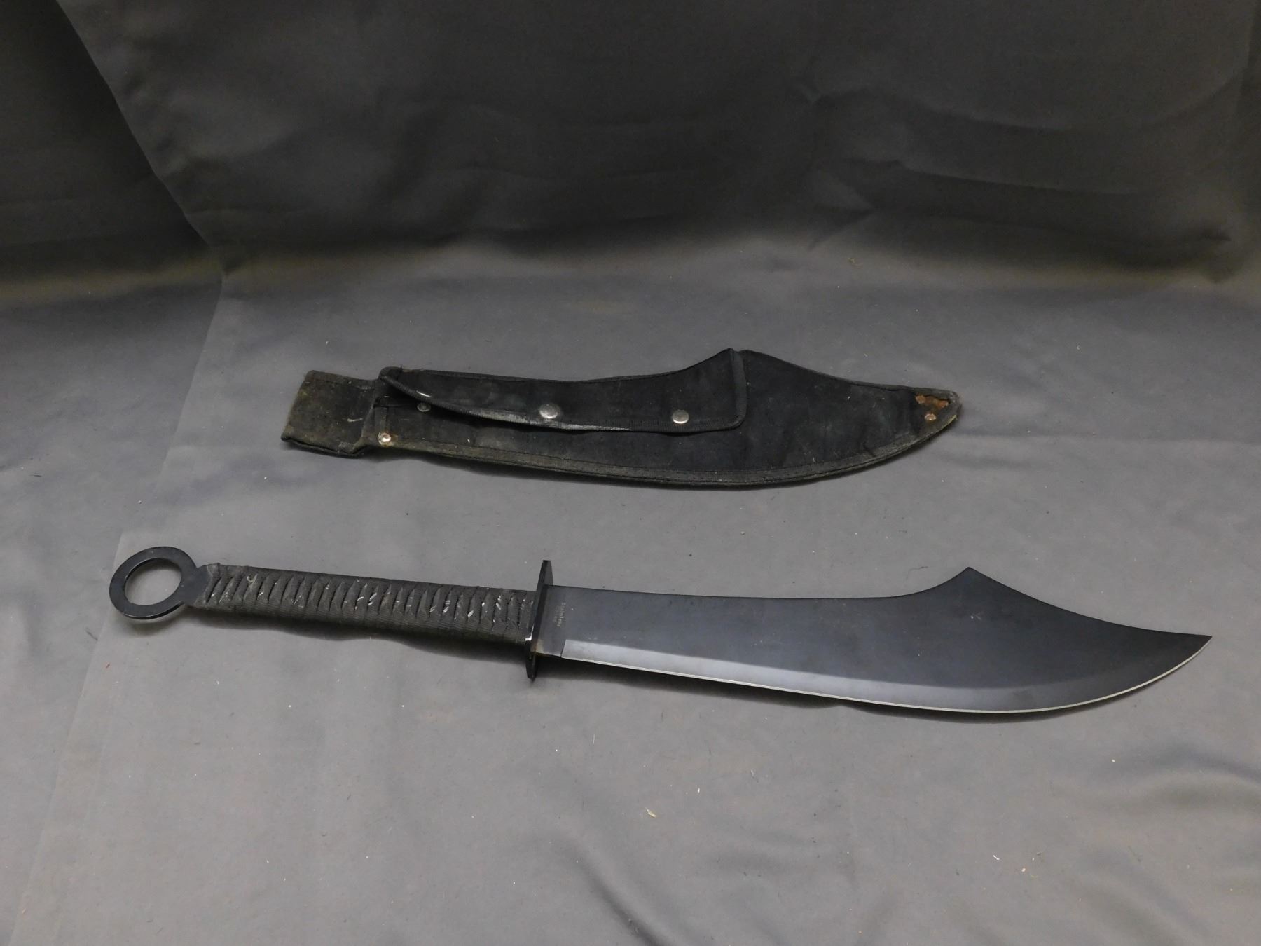 Budk Machete Black Stainless China 17.5" Blade