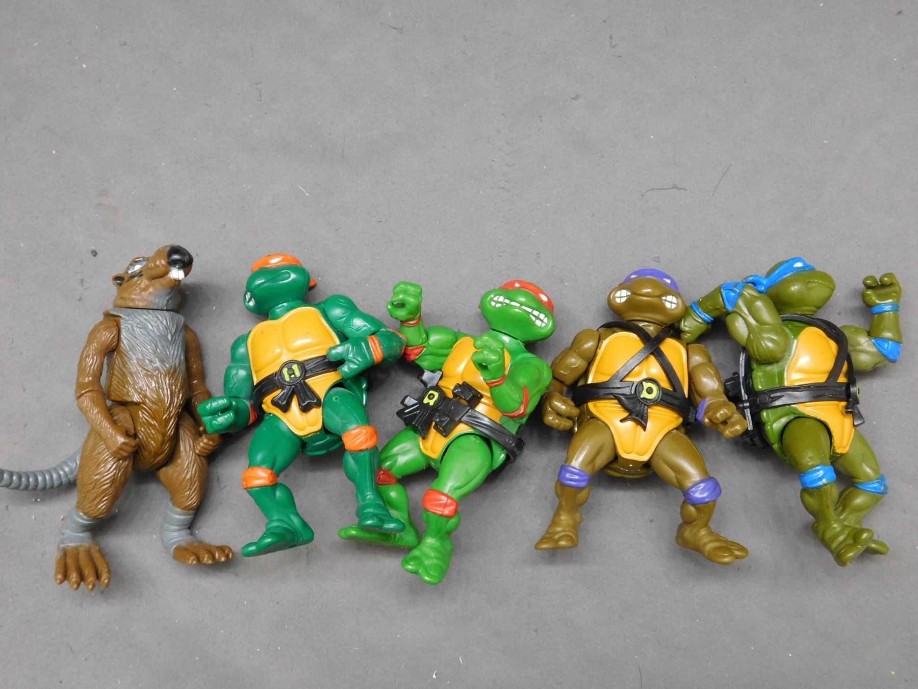 Lot of 5 1988 Mirage Studios TMNT Teenage Mutant Ninja Turtles Action ...