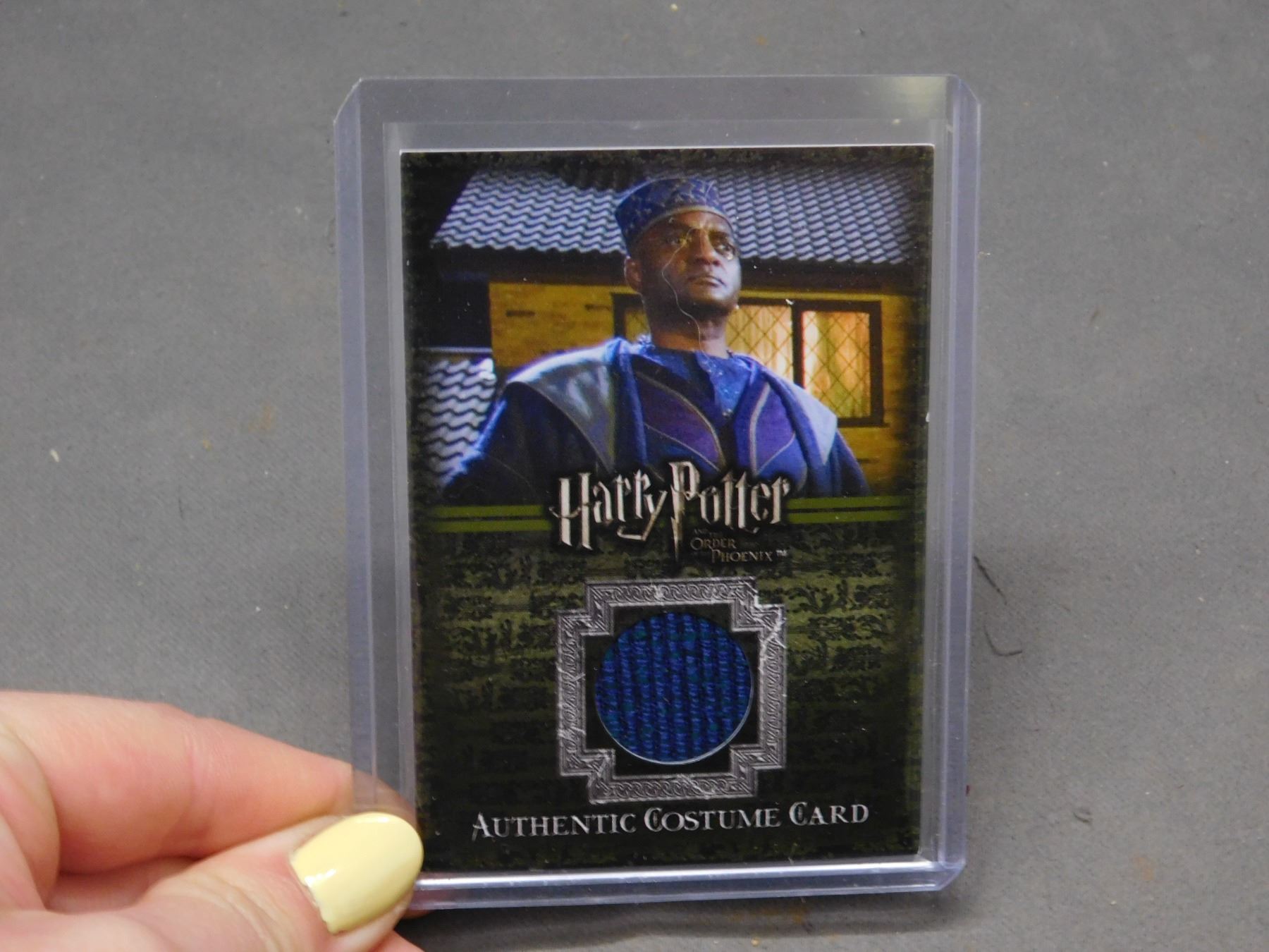 Harry Potter Order of Phoenix Kingsley Shacklebolt Costume Card HP C11 ...