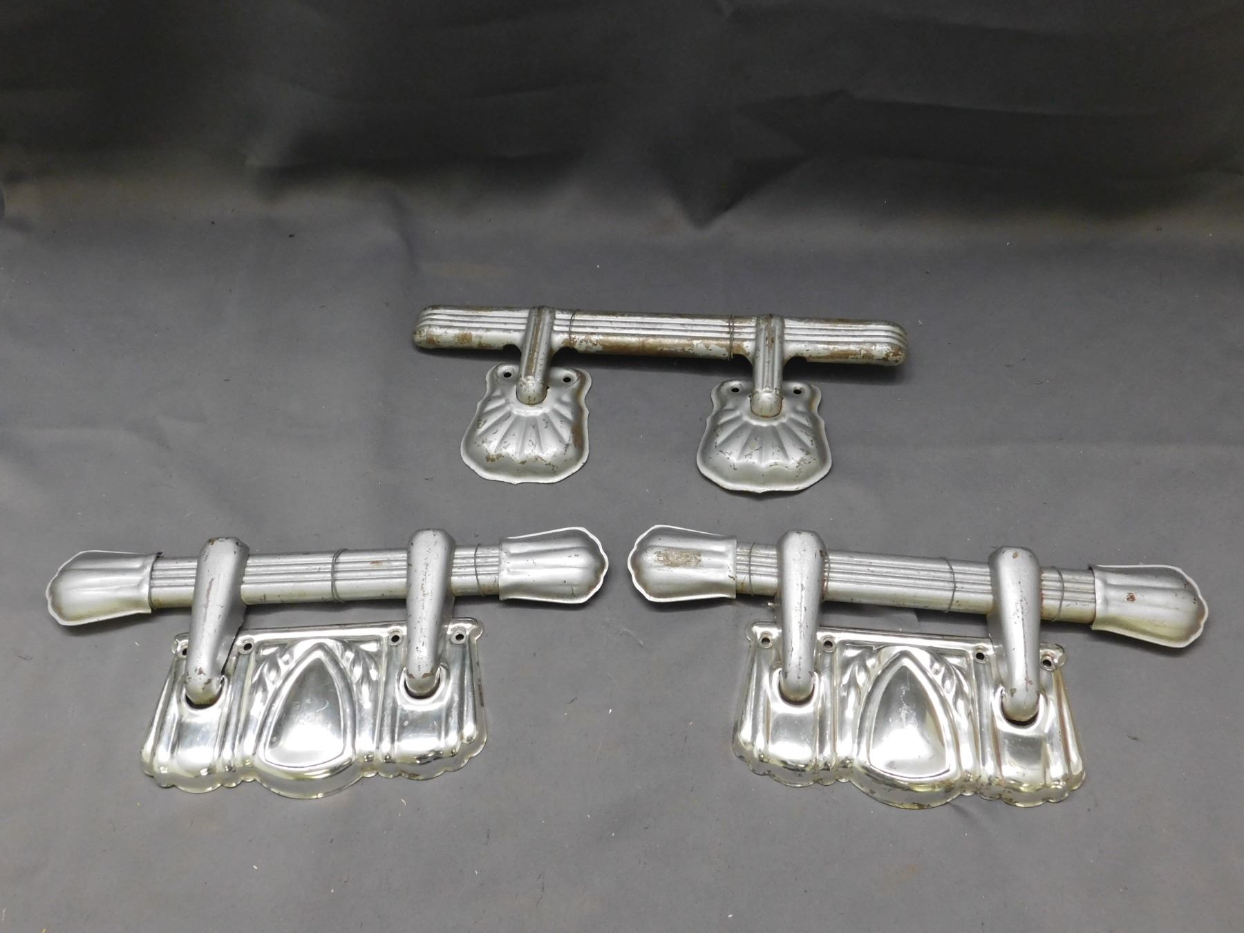 Lot of 3 Vintage Antique Casket / Coffin Handles