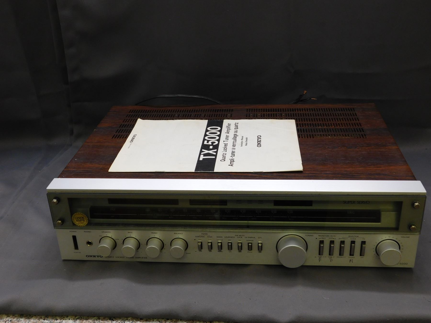 ONKYO TX-5000 Quartz Locked Tuner Amplifier