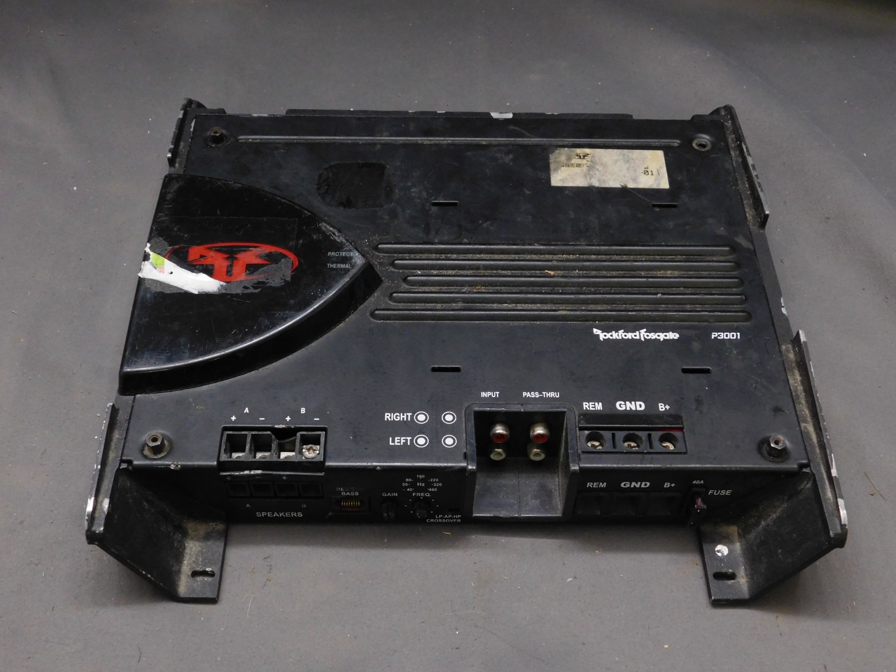 Rockford Fosgate P3001 Car Amplifier.