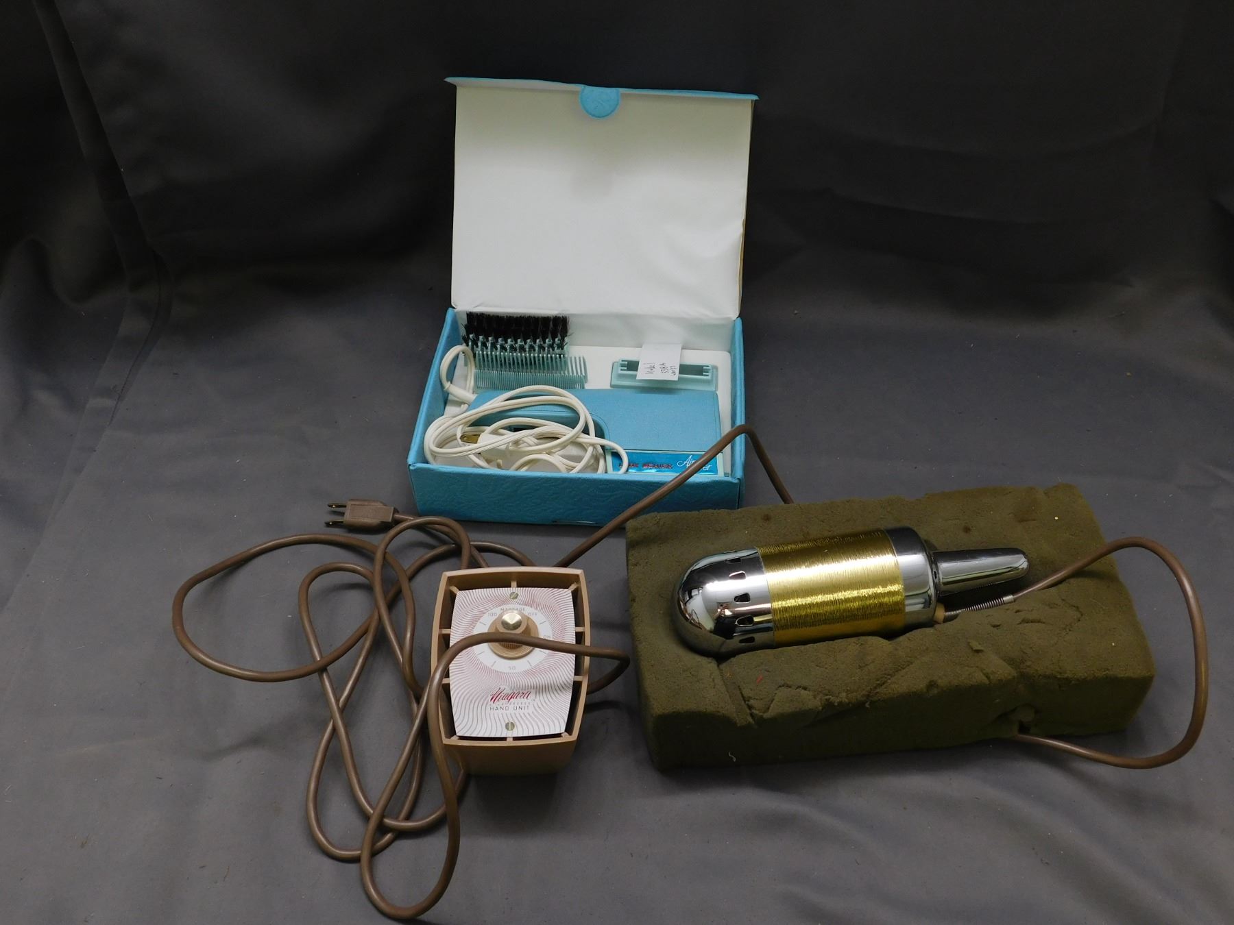 Niagara Hand Unit Electric Body Massager & Lady Schick Air Styler Model ...