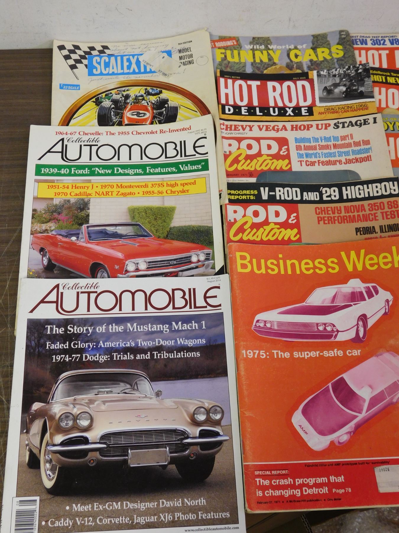 Lot of 34 Hot Rod Vintage Magazines 1970s