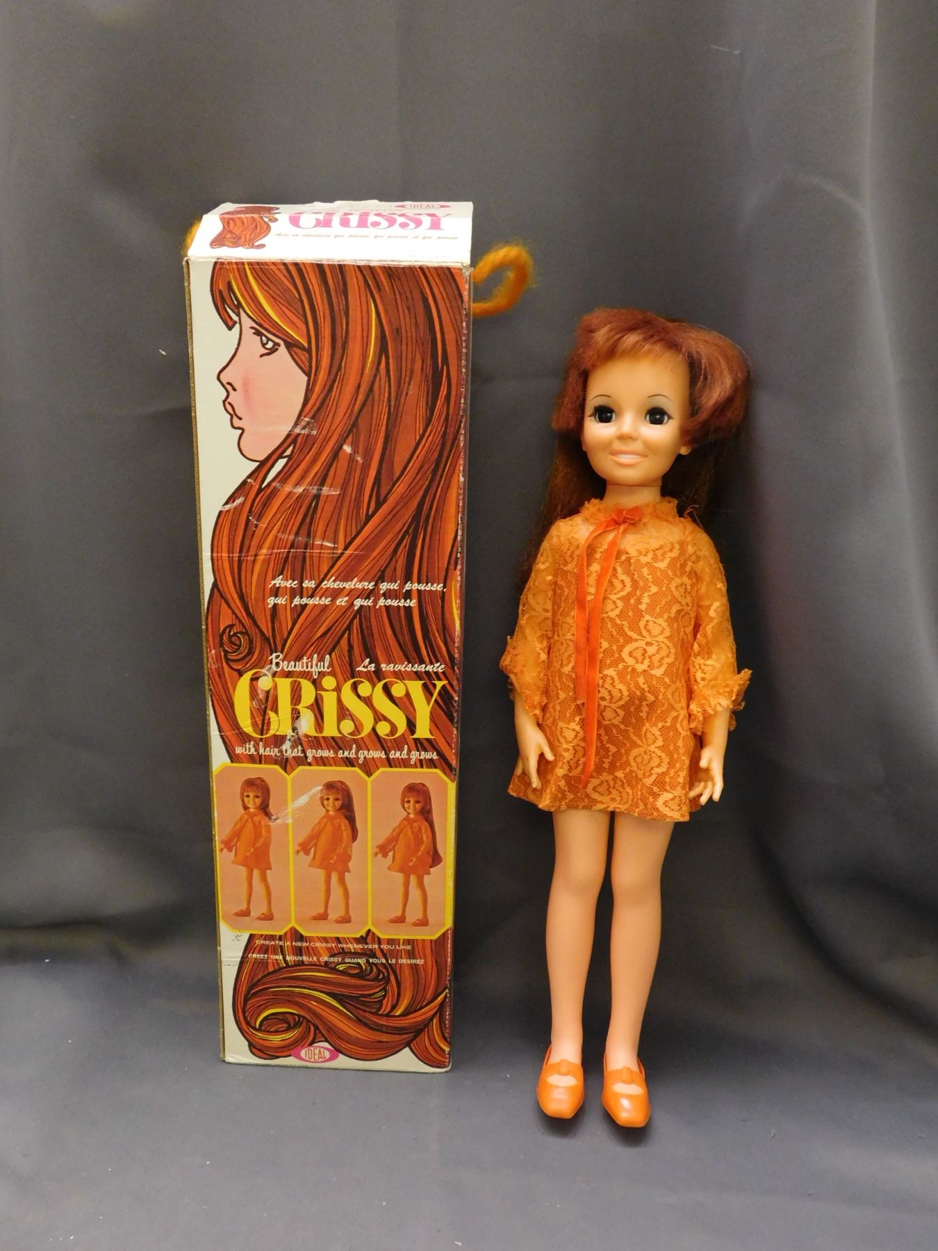Vintage Ideal Toys Chrissy Growing Hair Doll