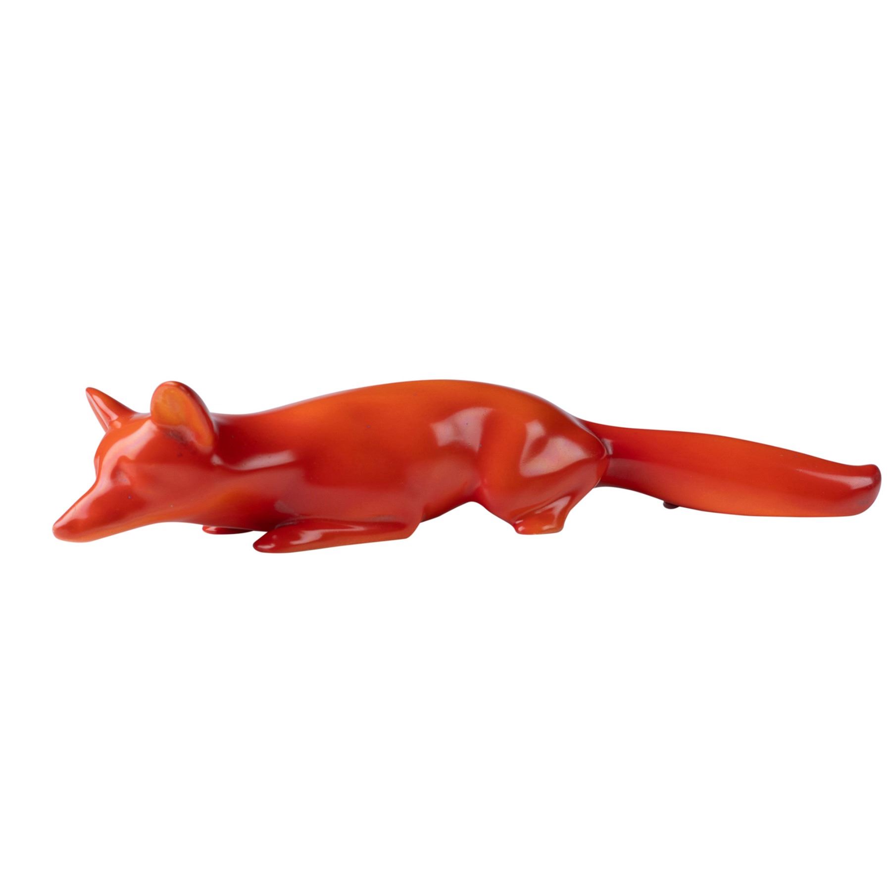 Royal Doulton Orange Colorway Figurine, Fox Stalking