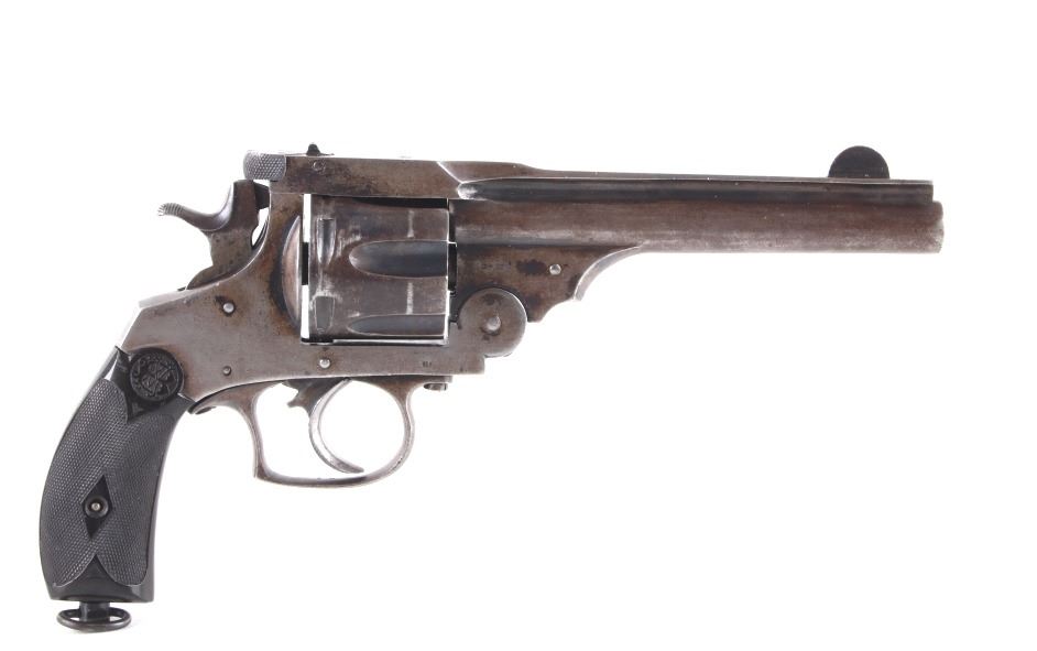 Belgium Top Break .44 Cal Double Action Revolver