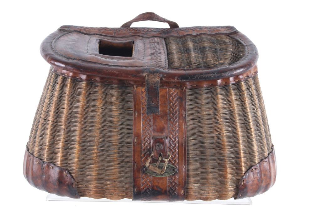 George Lawrence Model 4 Fishing Creel 1950s