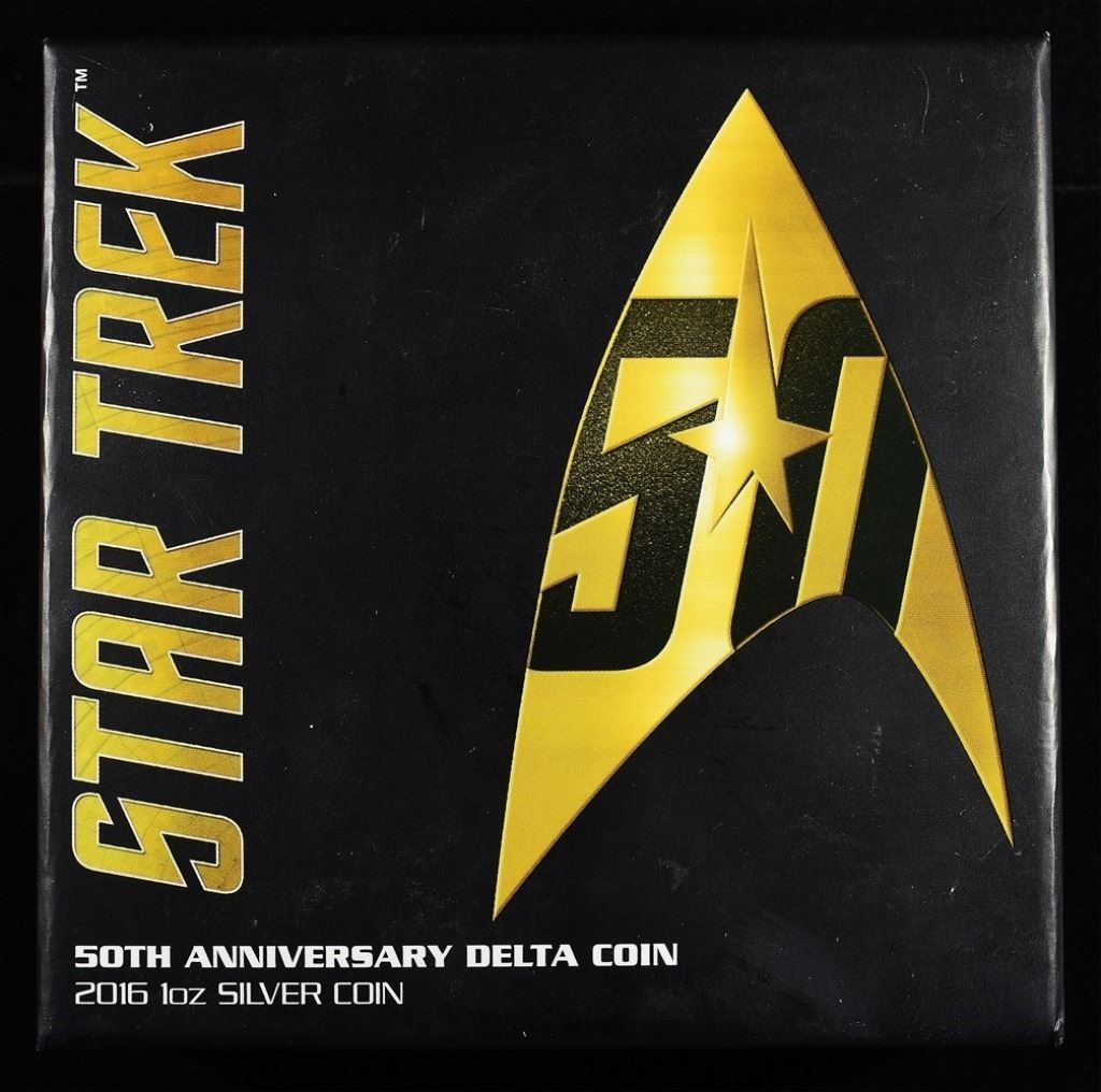 2016 1 OZ SILVER PROOF DELTA COIN