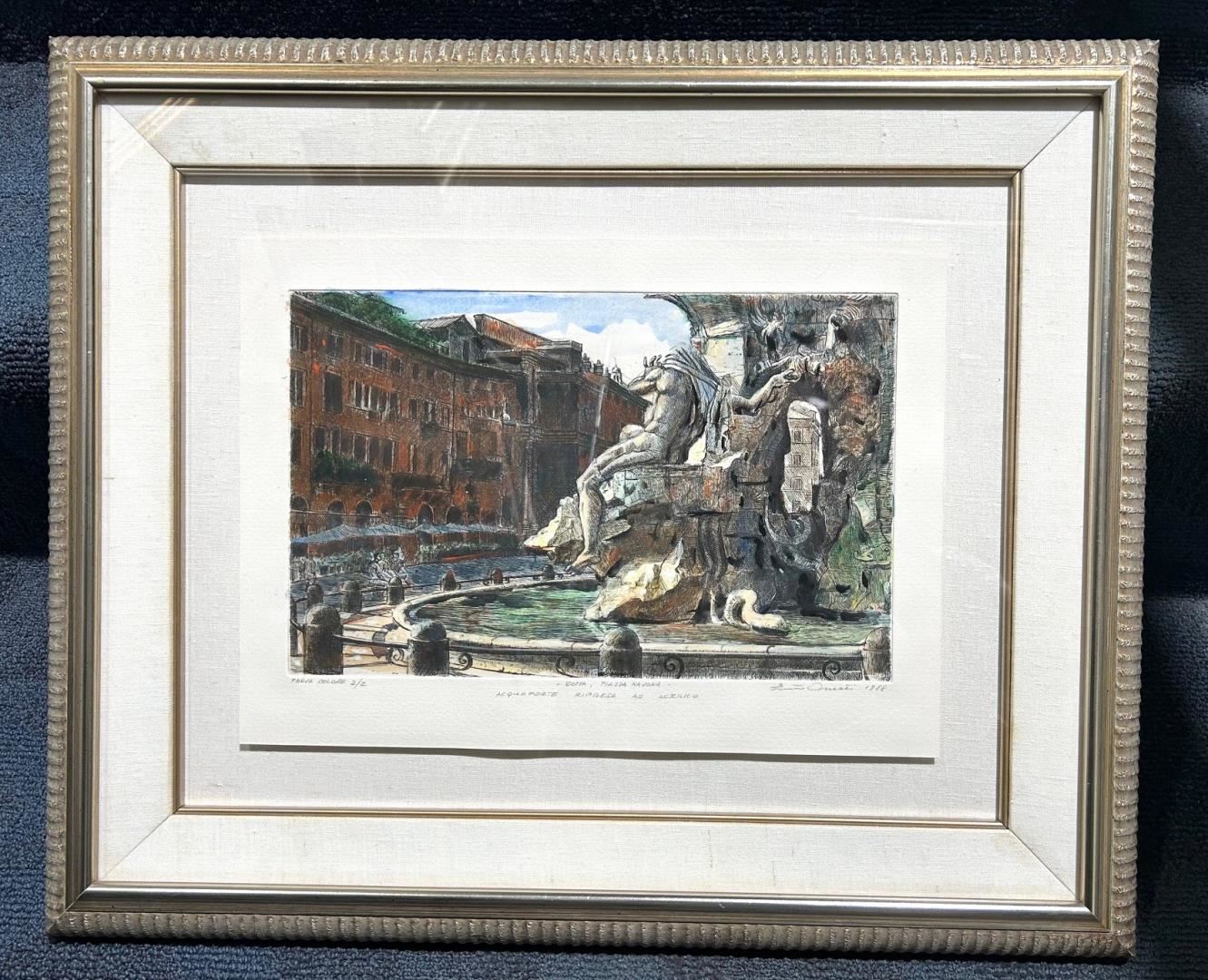 Piazza Navona by Ernesto Ornati