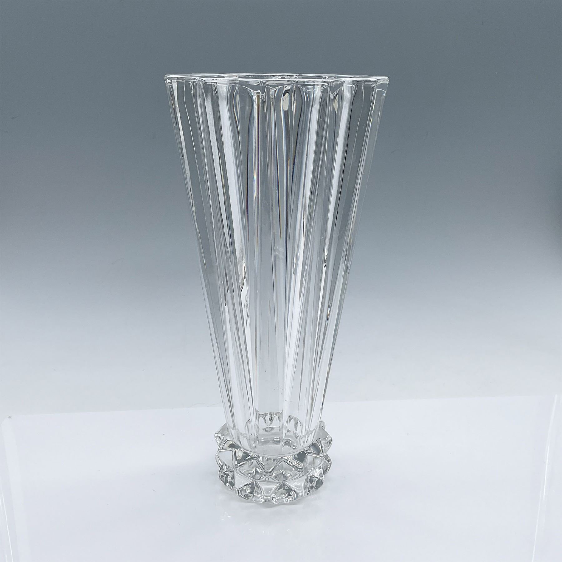 Rosenthal Crystal Vase, Blossom Pattern