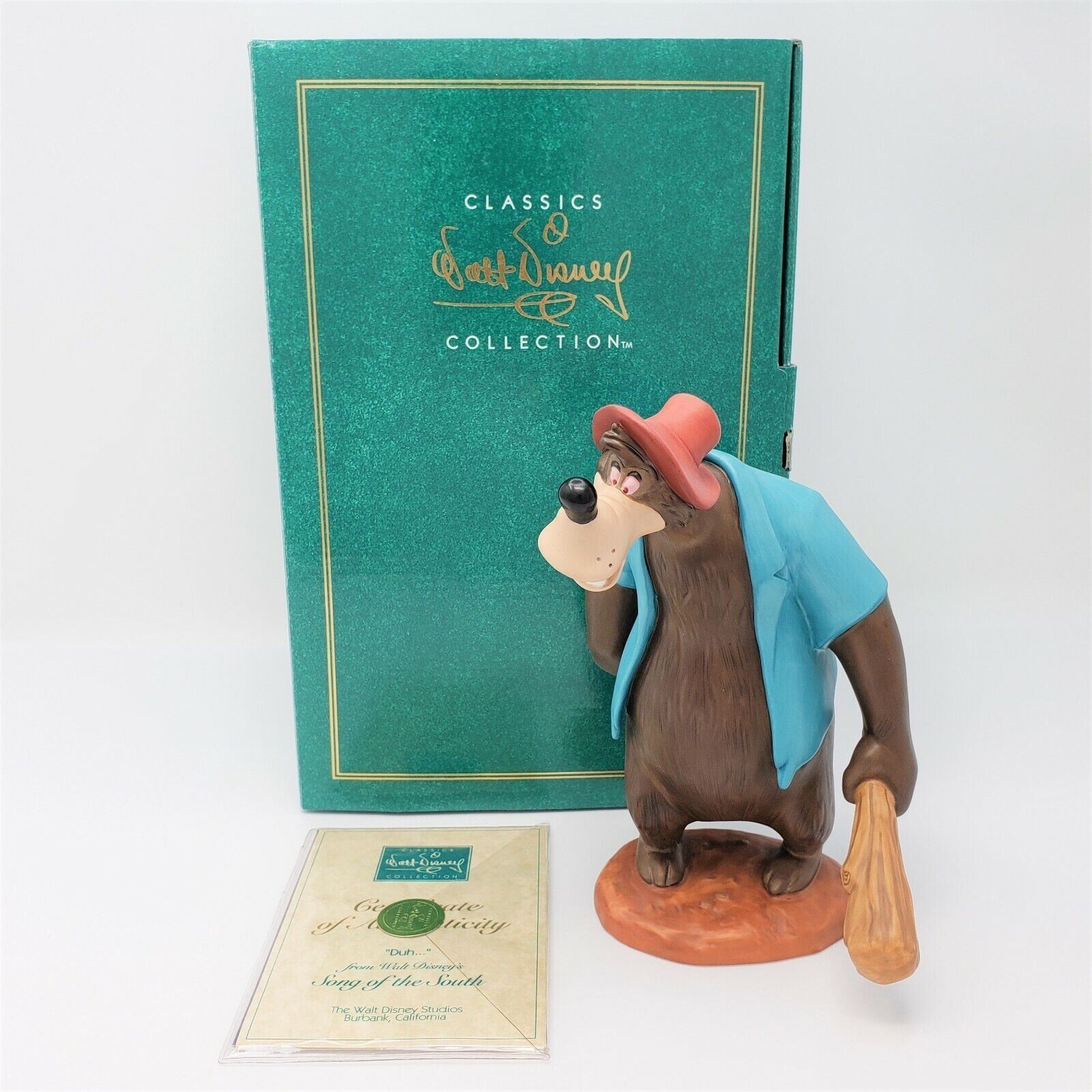 A WDCC Song of the South Brer Bear Figurine.