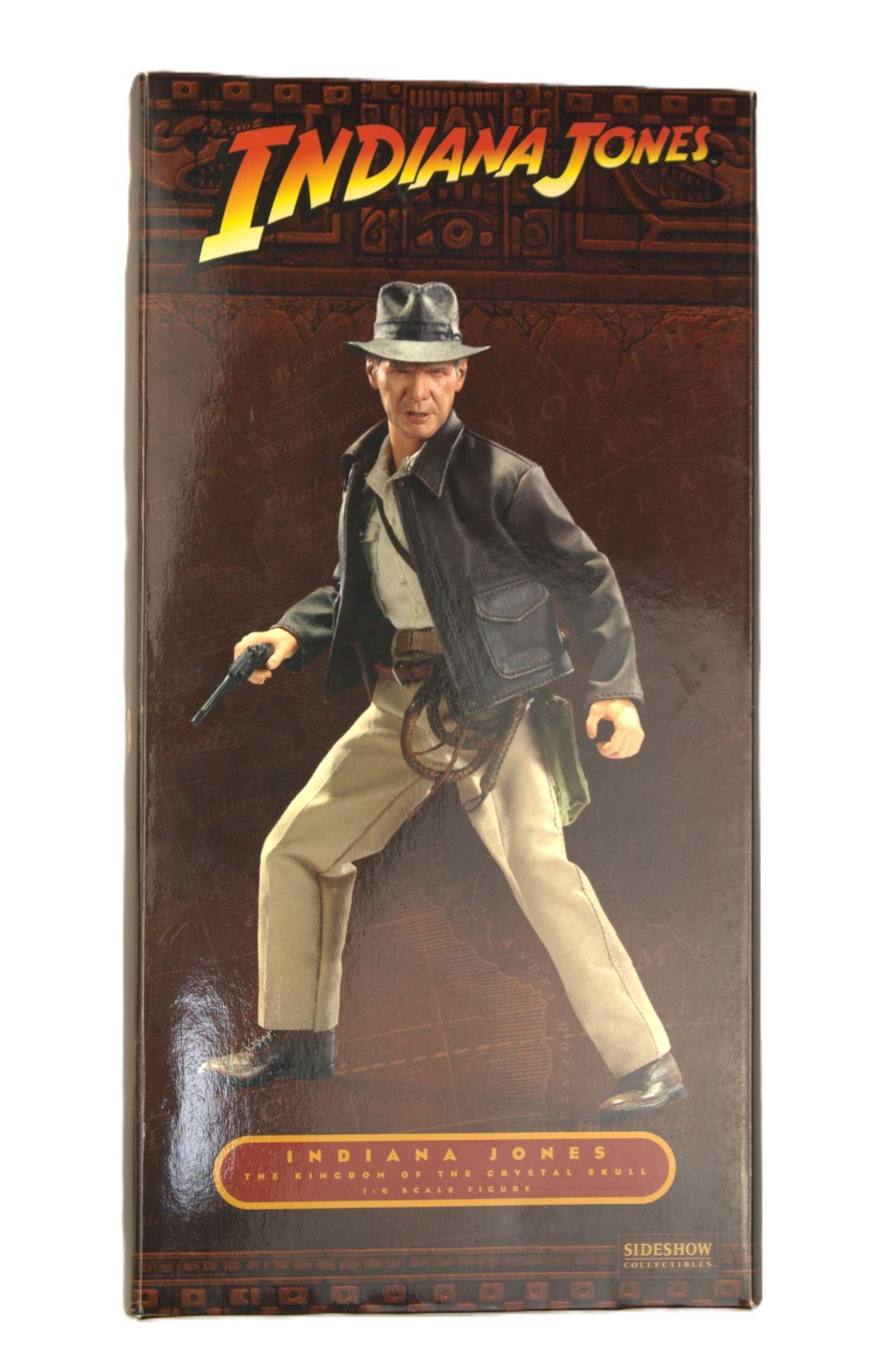 A Sideshow Collectibles Indiana Jones Figure.