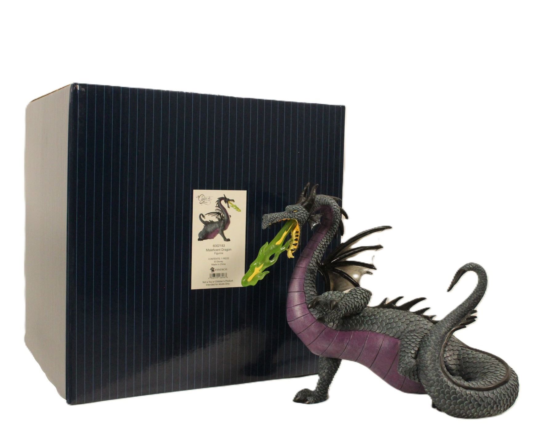 A Maleficent Dragon 'Couture de Force' Figurine by Enesco.