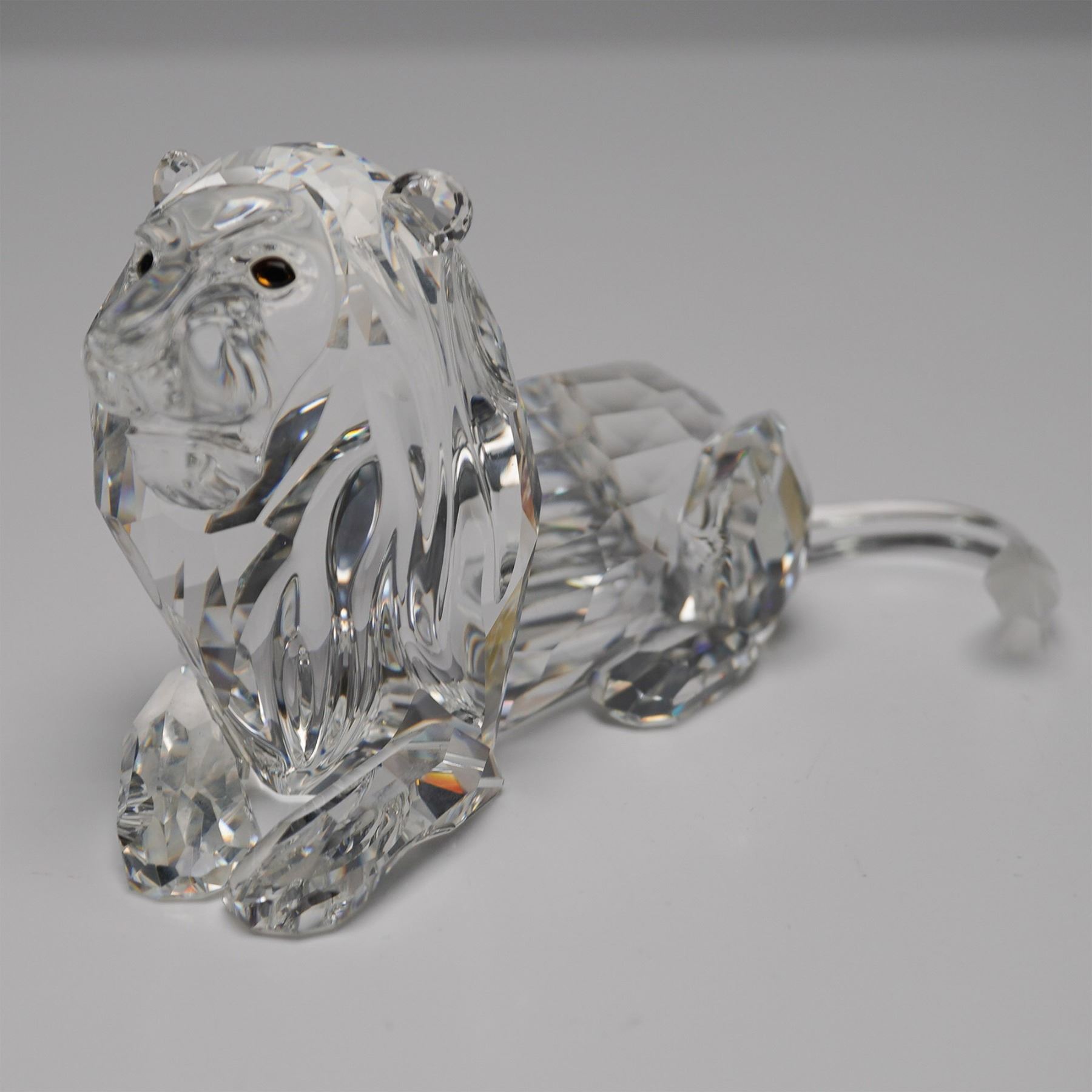 Swarovski Crystal Lion Figurine