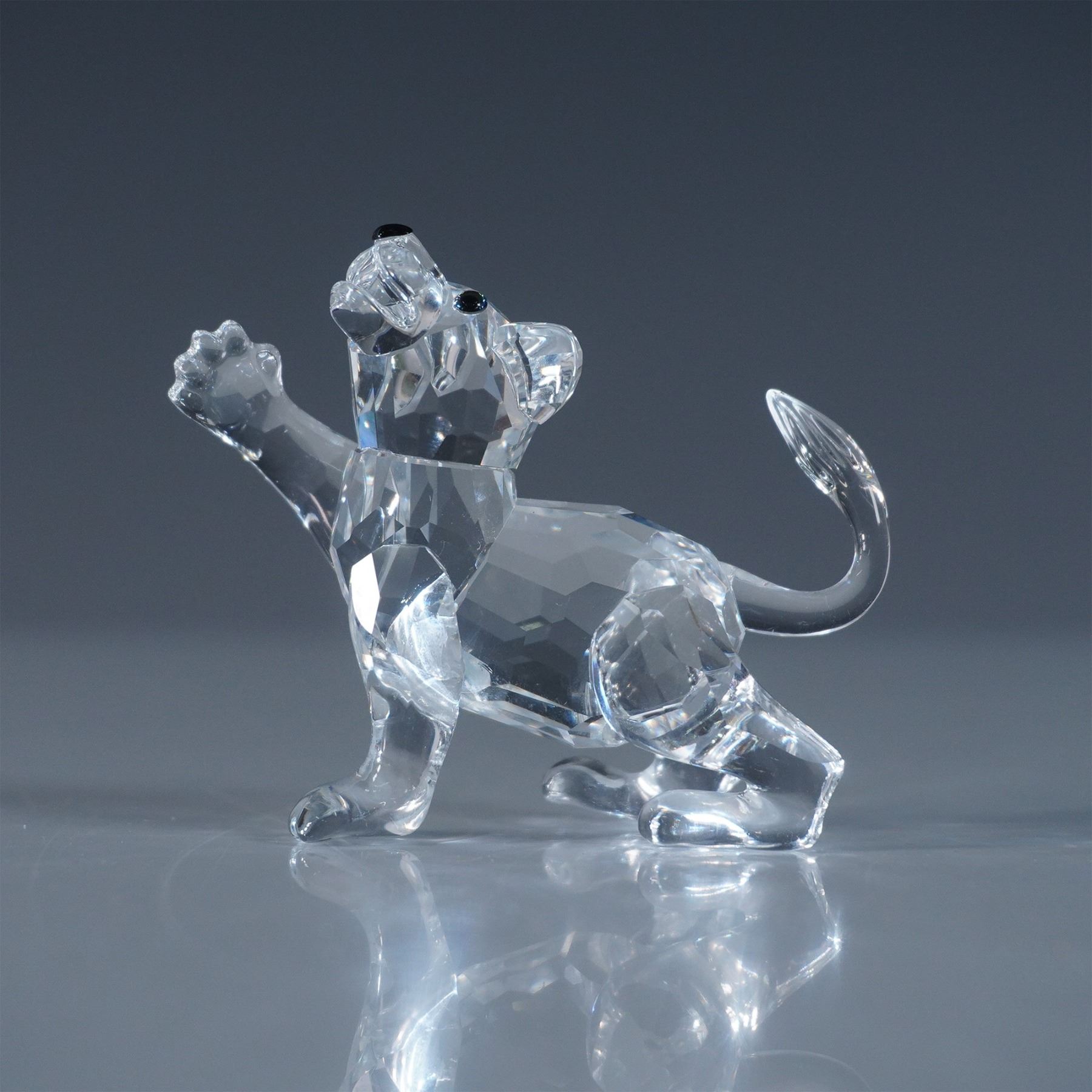 Swarovski Crystal Lion Cub Figurine