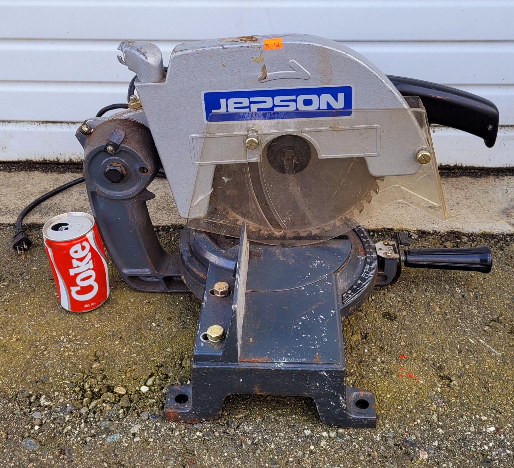 Heavy Jepson 10" Dry Cut Miter Saw