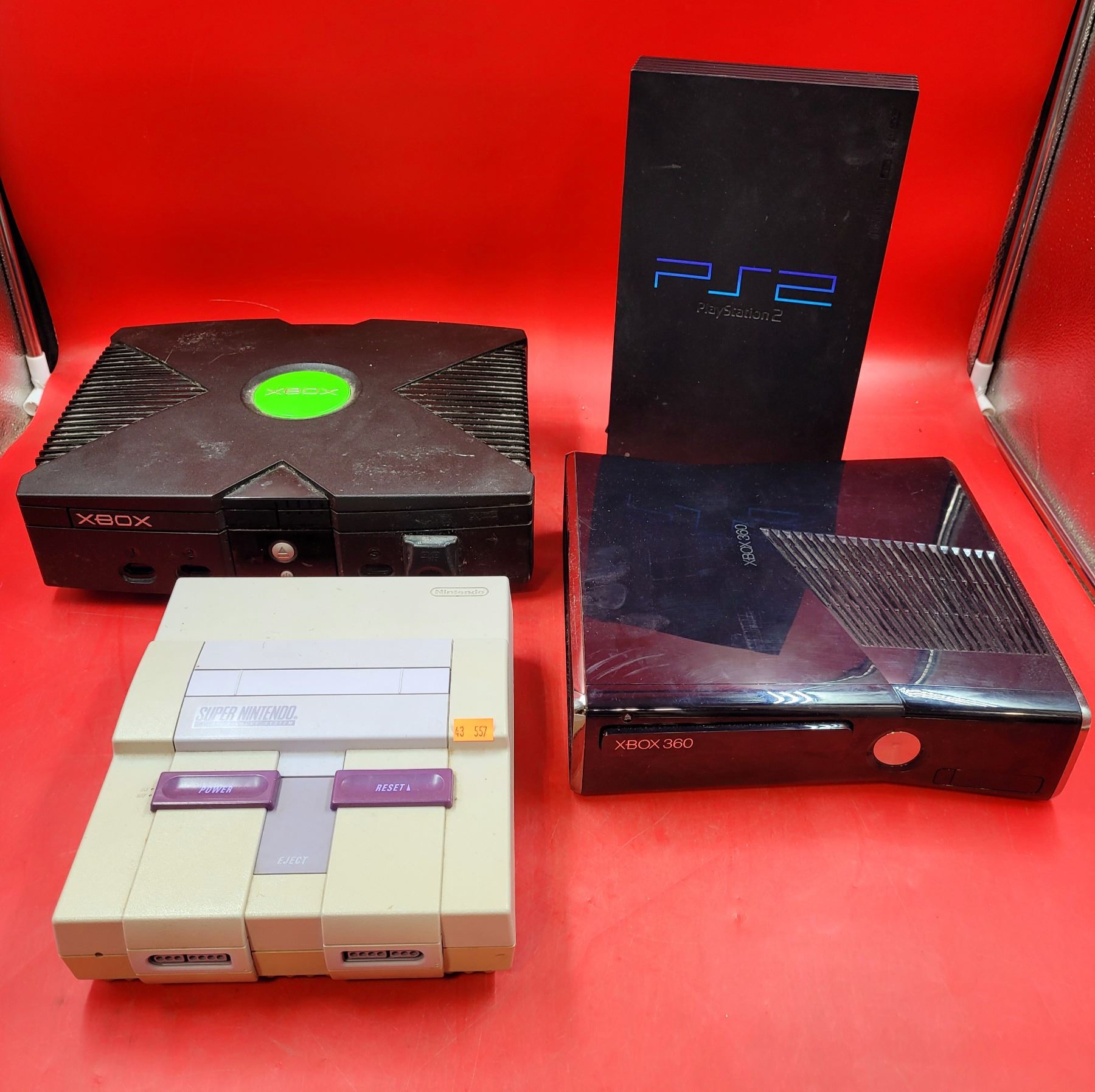 Xbox, Xbox 360, PlayStation 2 & Super Nintendo Consoles