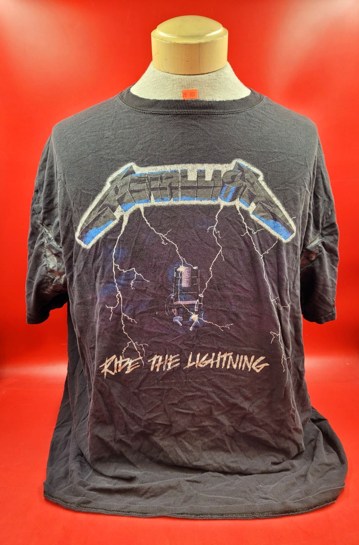 VTG Metallica Ride The Lightning Concert T-Shirt