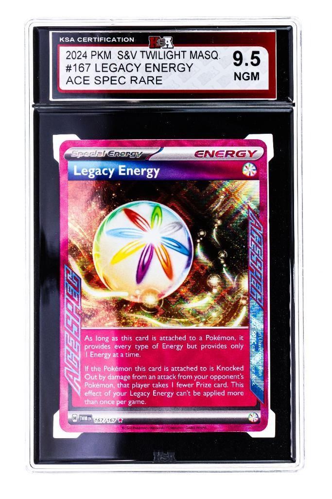 SR - Legacy Energy ACE SPEC 2024 Pokemon Twilight Masquerade TWM #167 KSA 9.5 #167