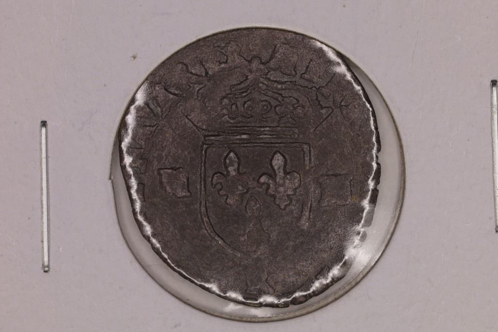 1590-1610 FRANCE SILVER DOUZAIN COIN