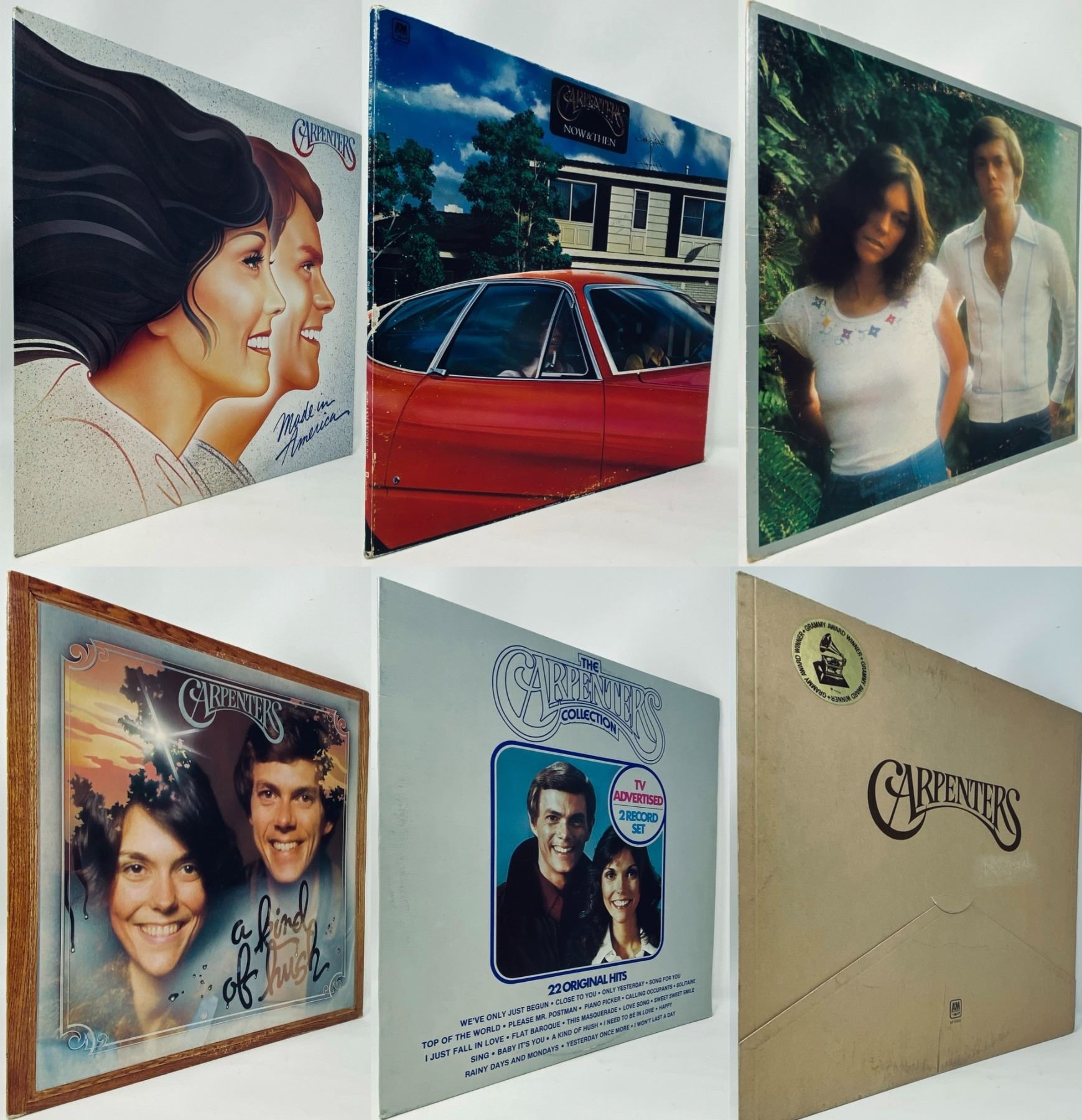 Lot of 6 LPs – The Carpenters Vinyl Collection (Multiple Albums)
