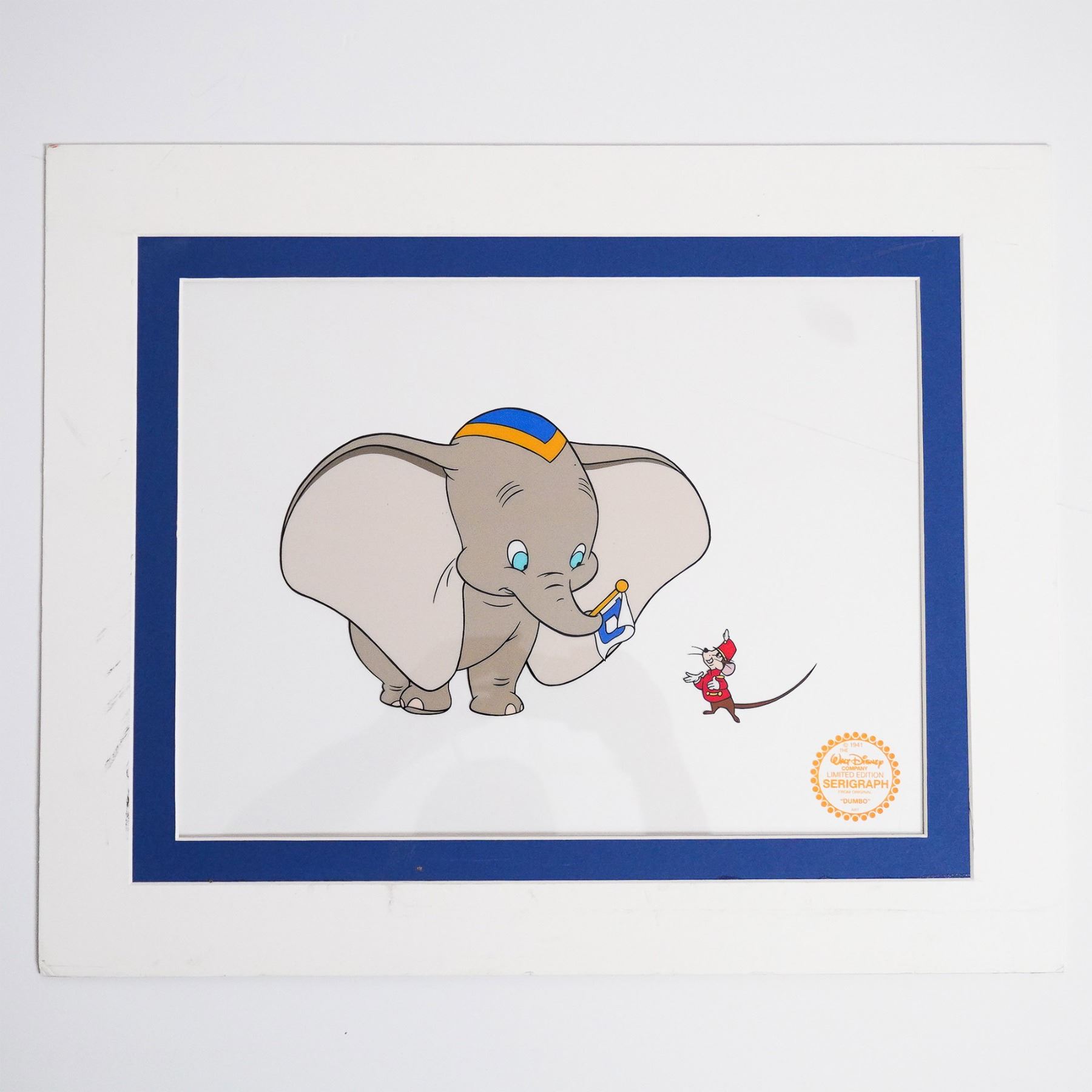 Disney Serigraph, Dumbo & Timothy Mouse