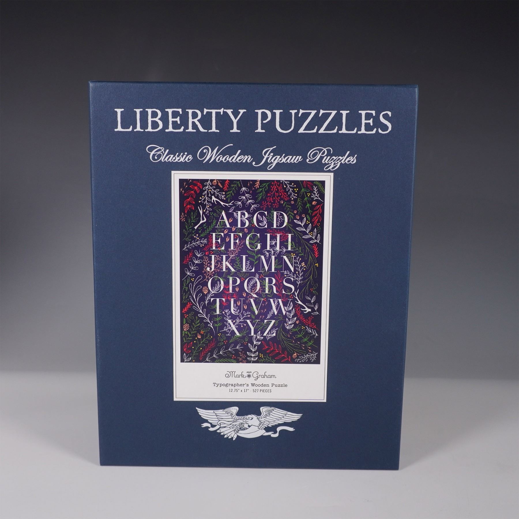 Liberty Puzzles Typographer's Wooden Puzzle