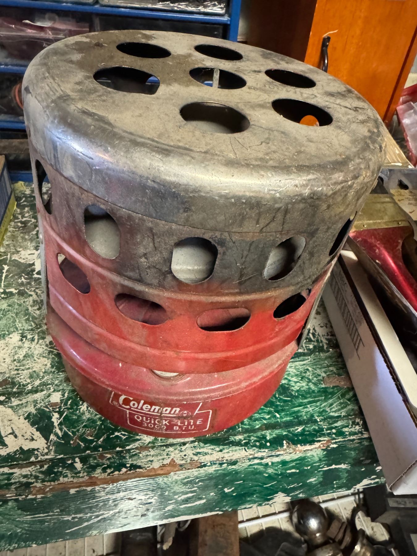 Coleman quick lite heater