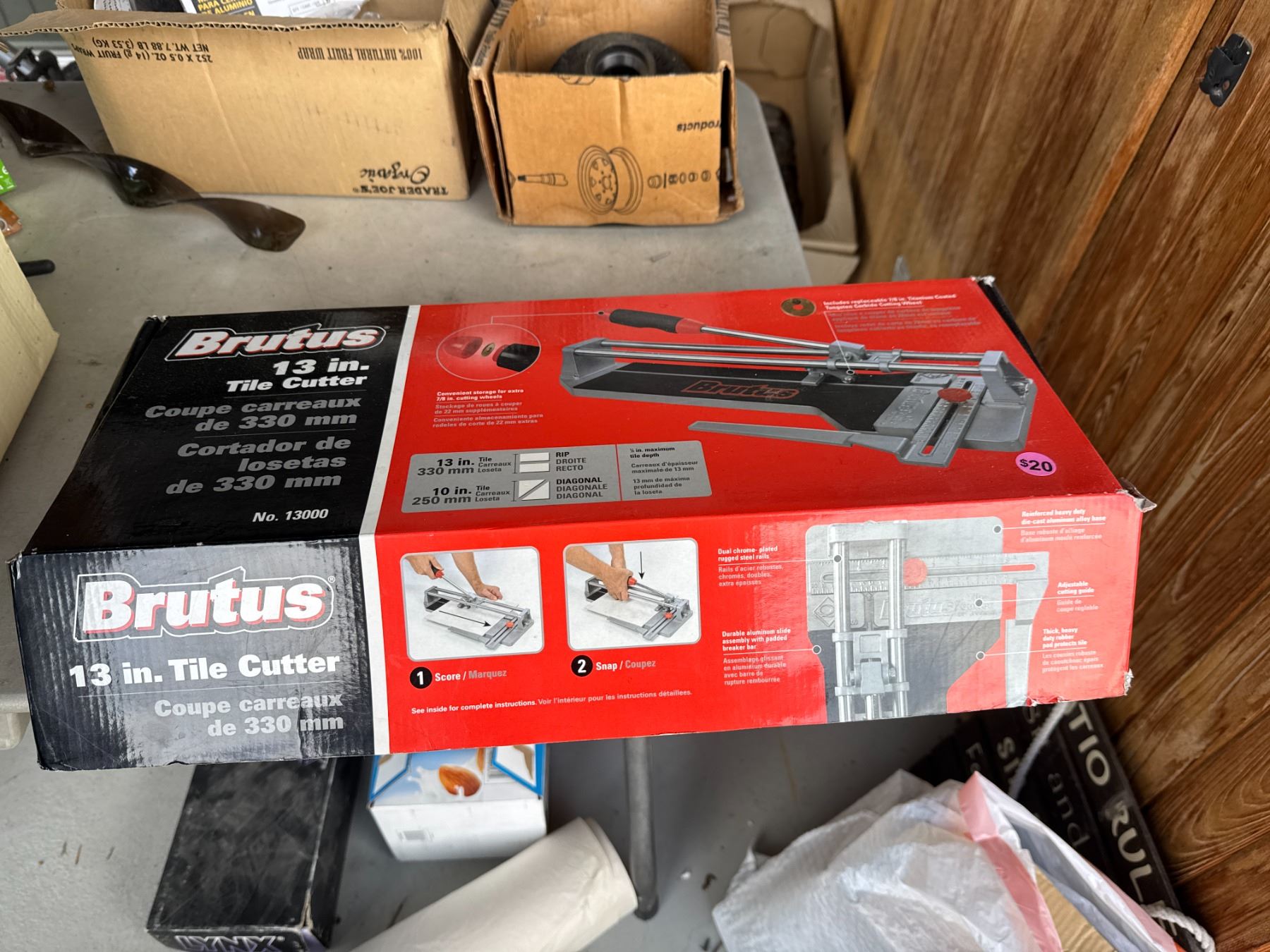 Brutus tile cutter