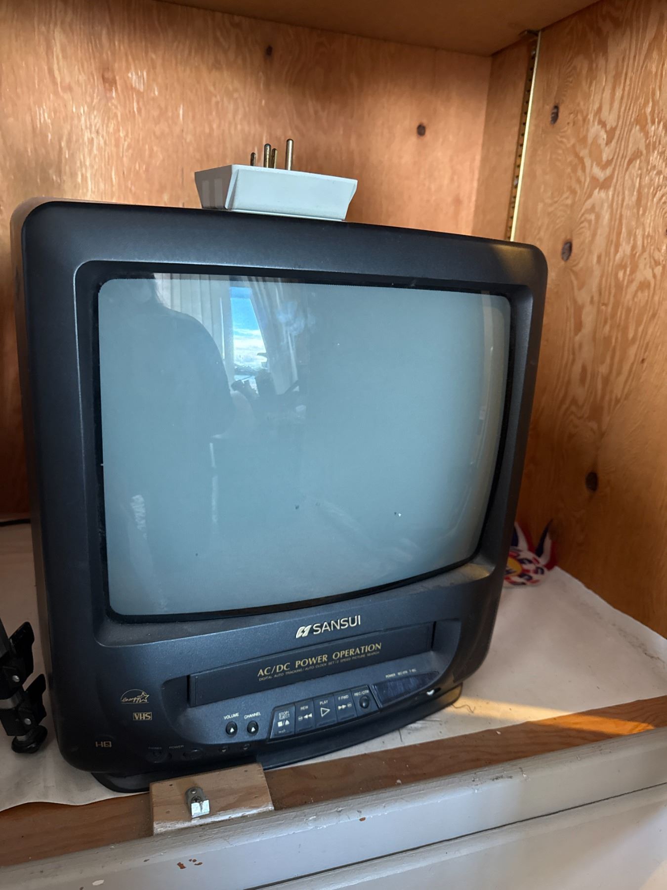 Sansui VHS TV combo