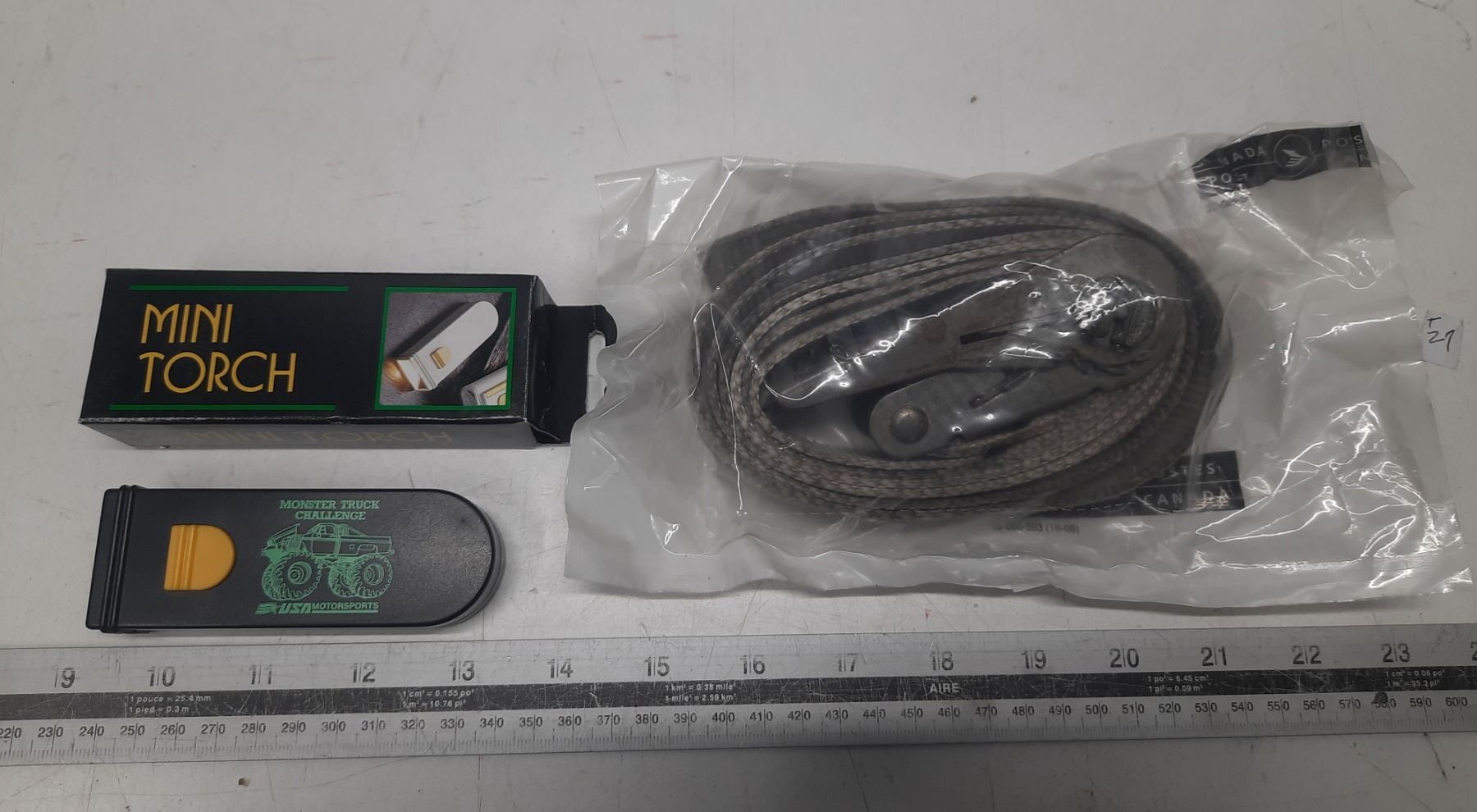 original Harley Davidson ratchet strap and 2 mini torches - Schmalz ...