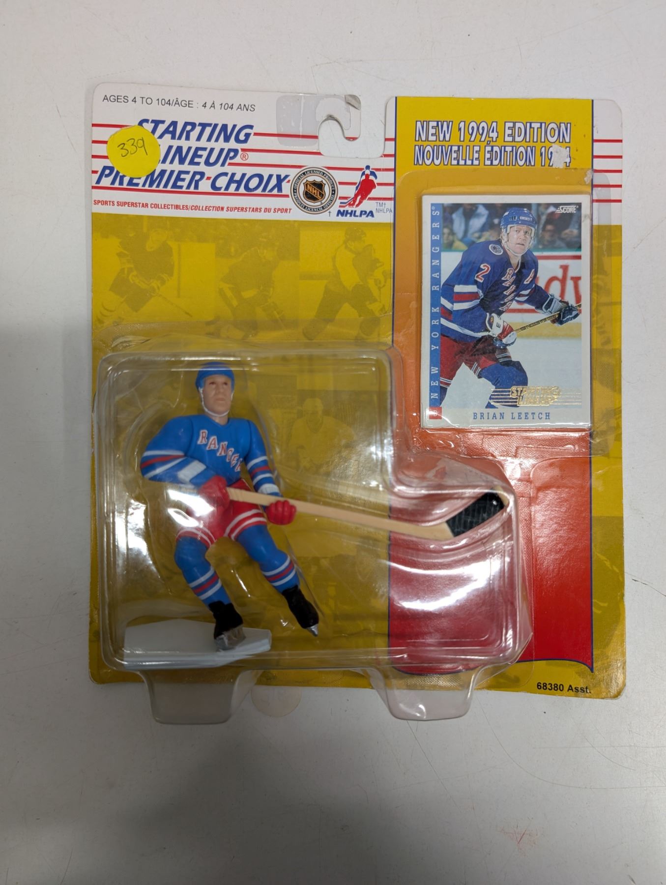 Starting LineUp 1994 Brian Leetch - Schmalz Auctions