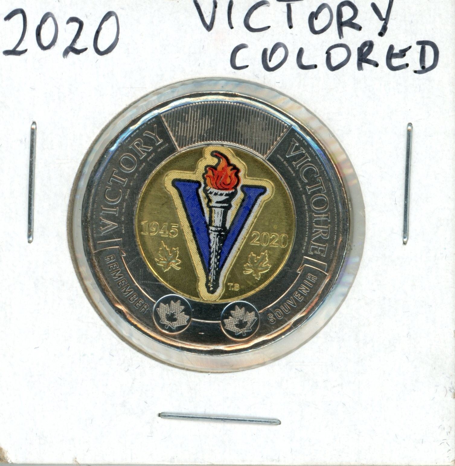 2022 dollar coin, Victory, colored - Schmalz Auctions