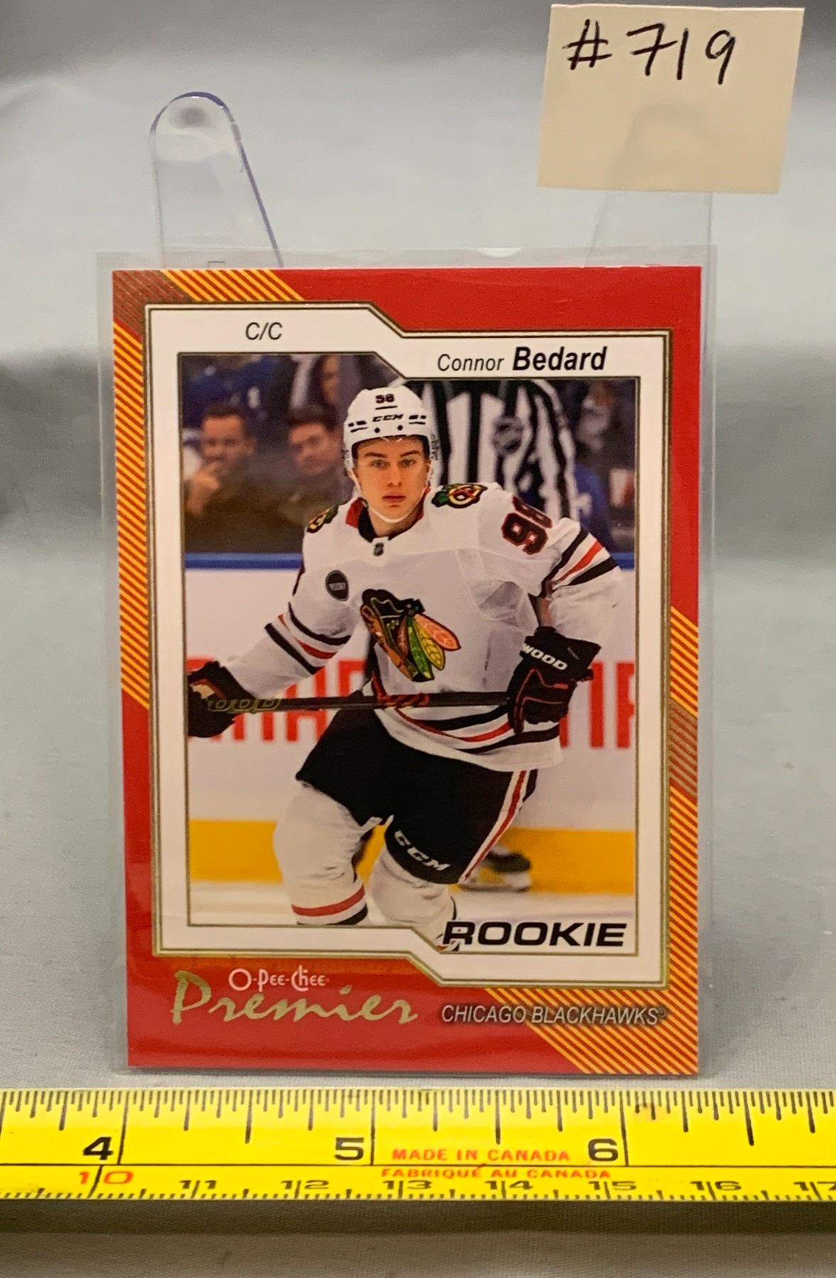 Connor Bedard OPC Premier Rookie Card - Schmalz Auctions